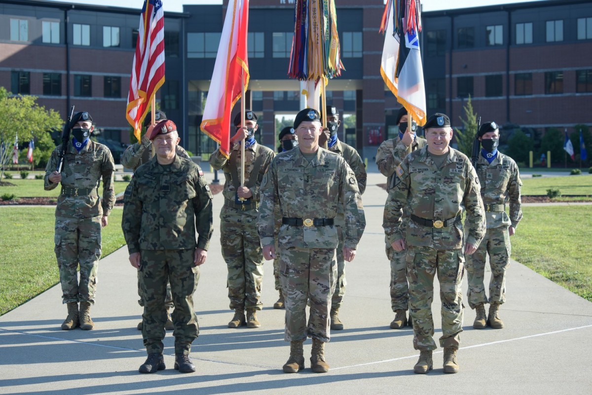 V Corps strengthens bond between US and Poland during welcome ceremony
