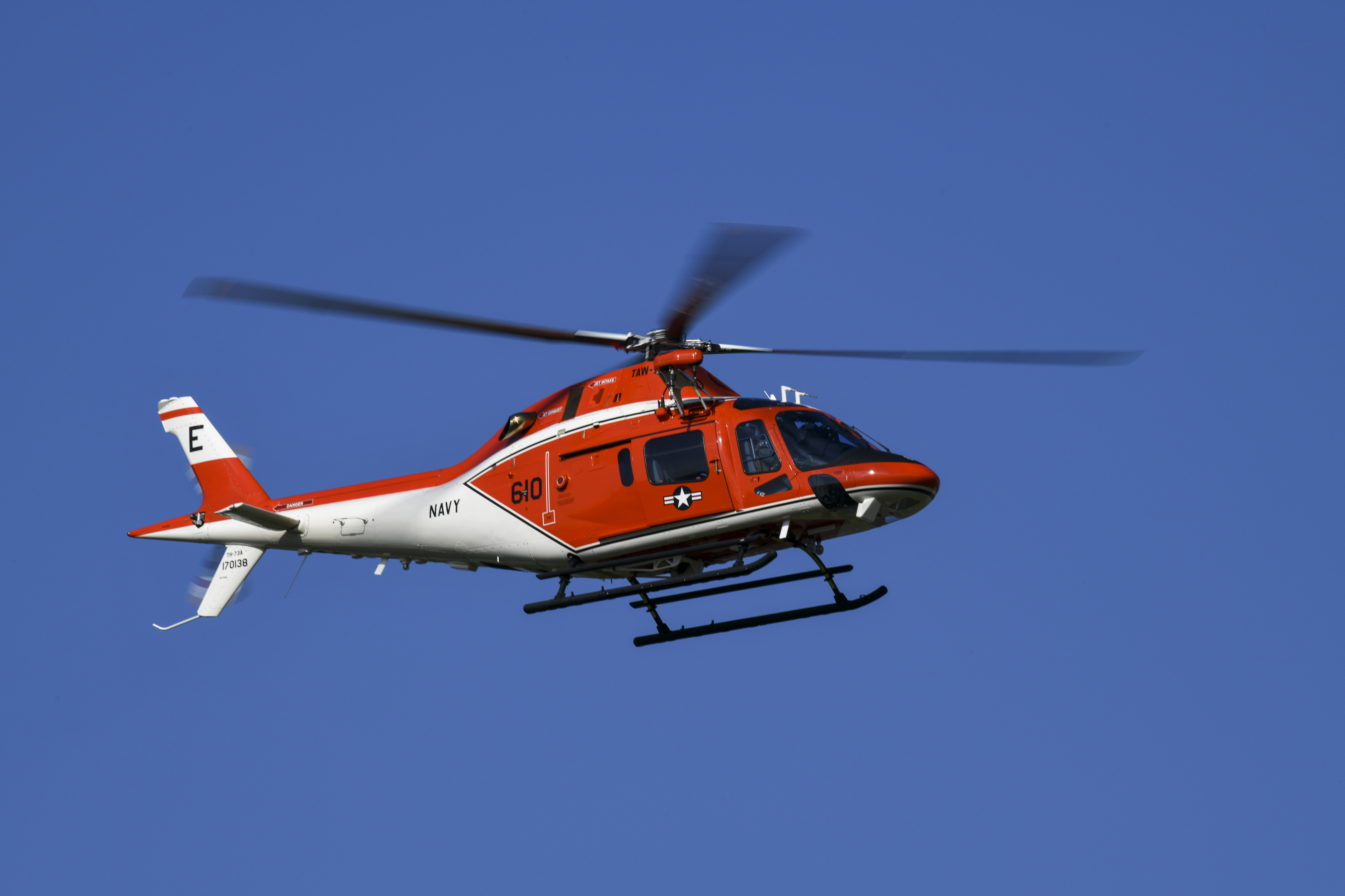 Navy's first TH-73A Thrasher arrives at NAS Whiting Field