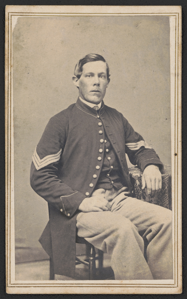 Civil War Union soldier in uniform