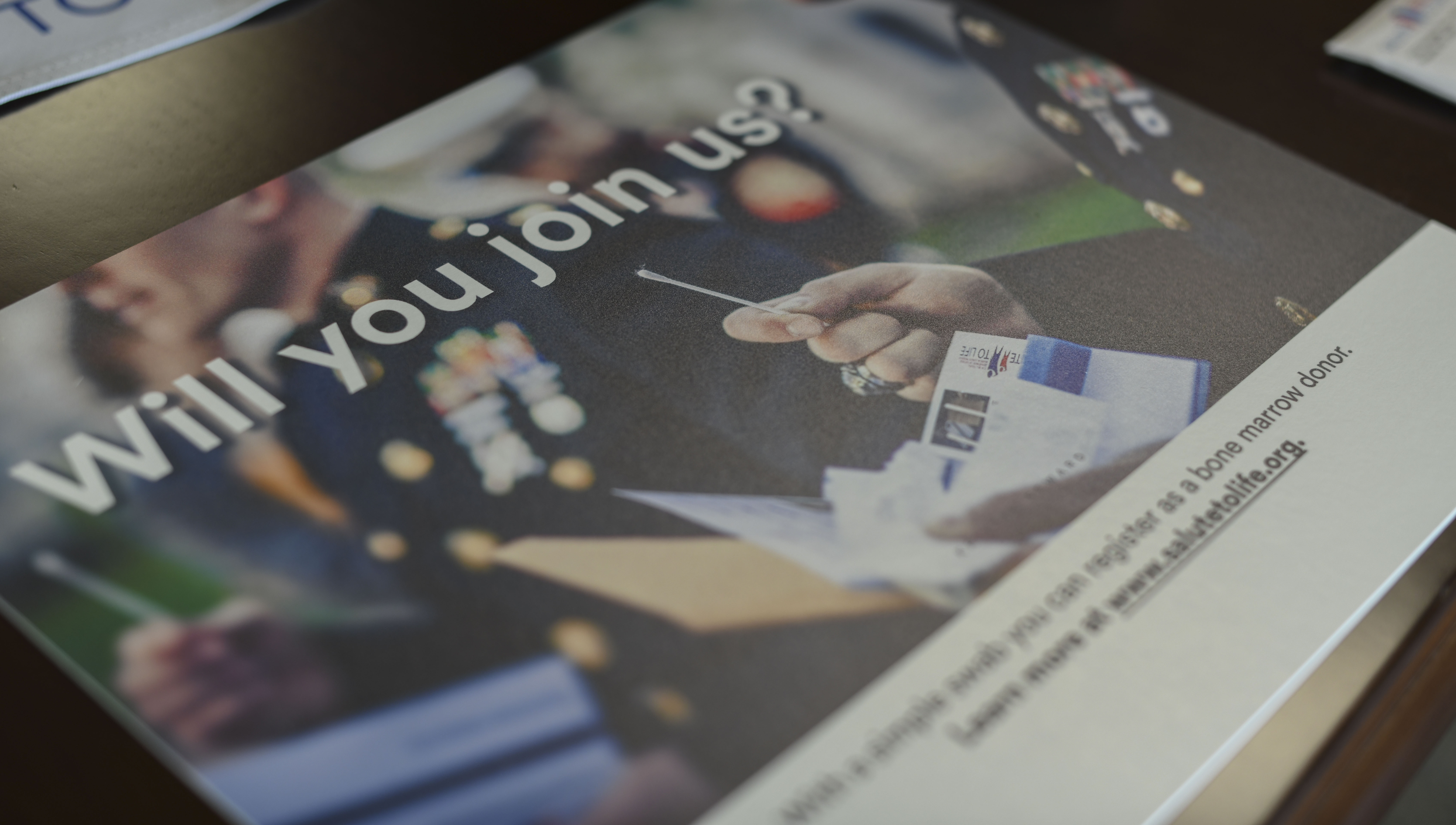 Saving a life, as simple as a swab > Air Force Medical Service > Display