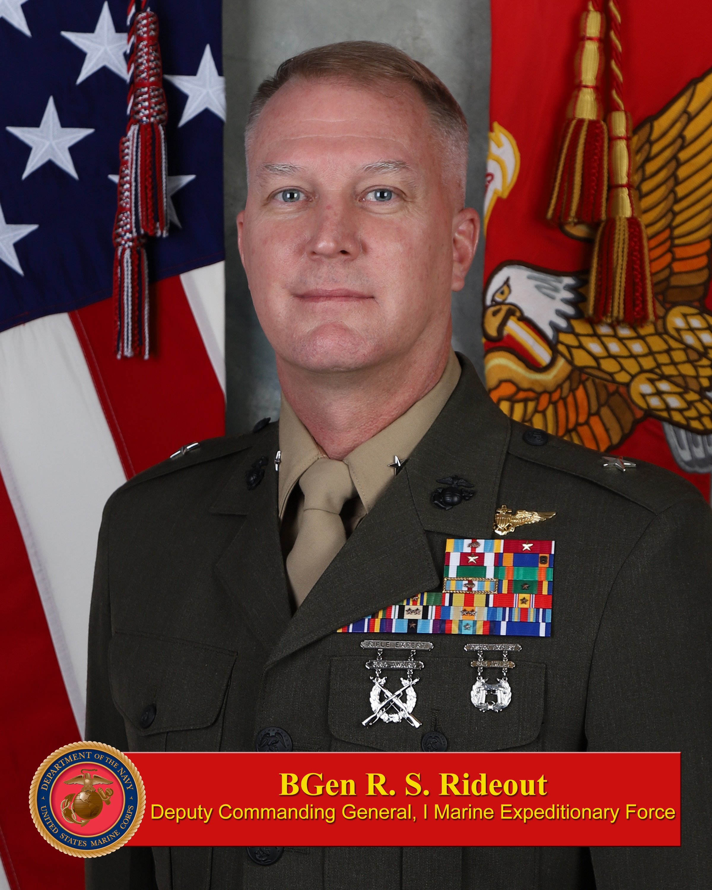 BGen R.S. Rideout Command Photo