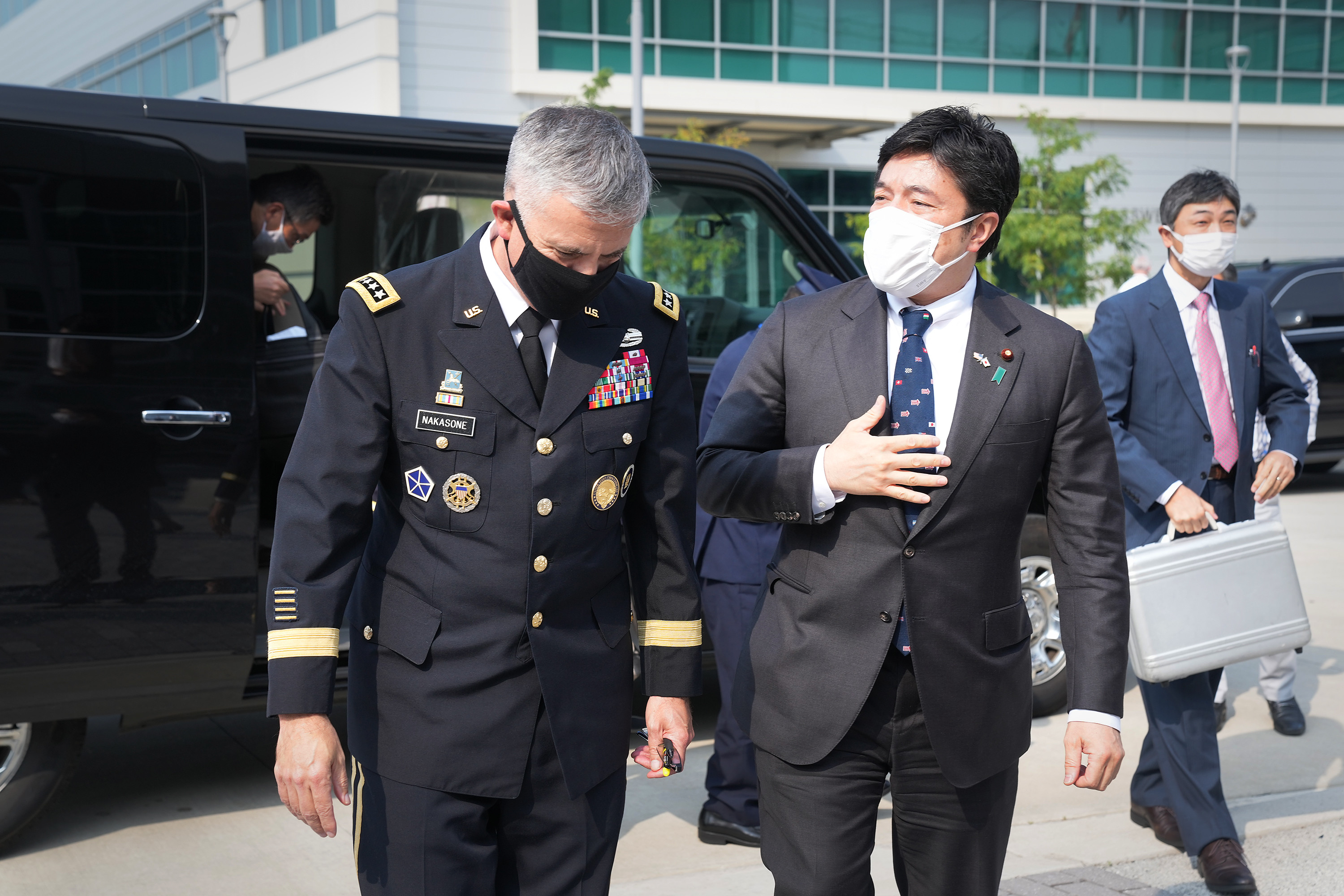 Japanese State Minister of Defense Nakayama visits U.S. Cyber Command ...