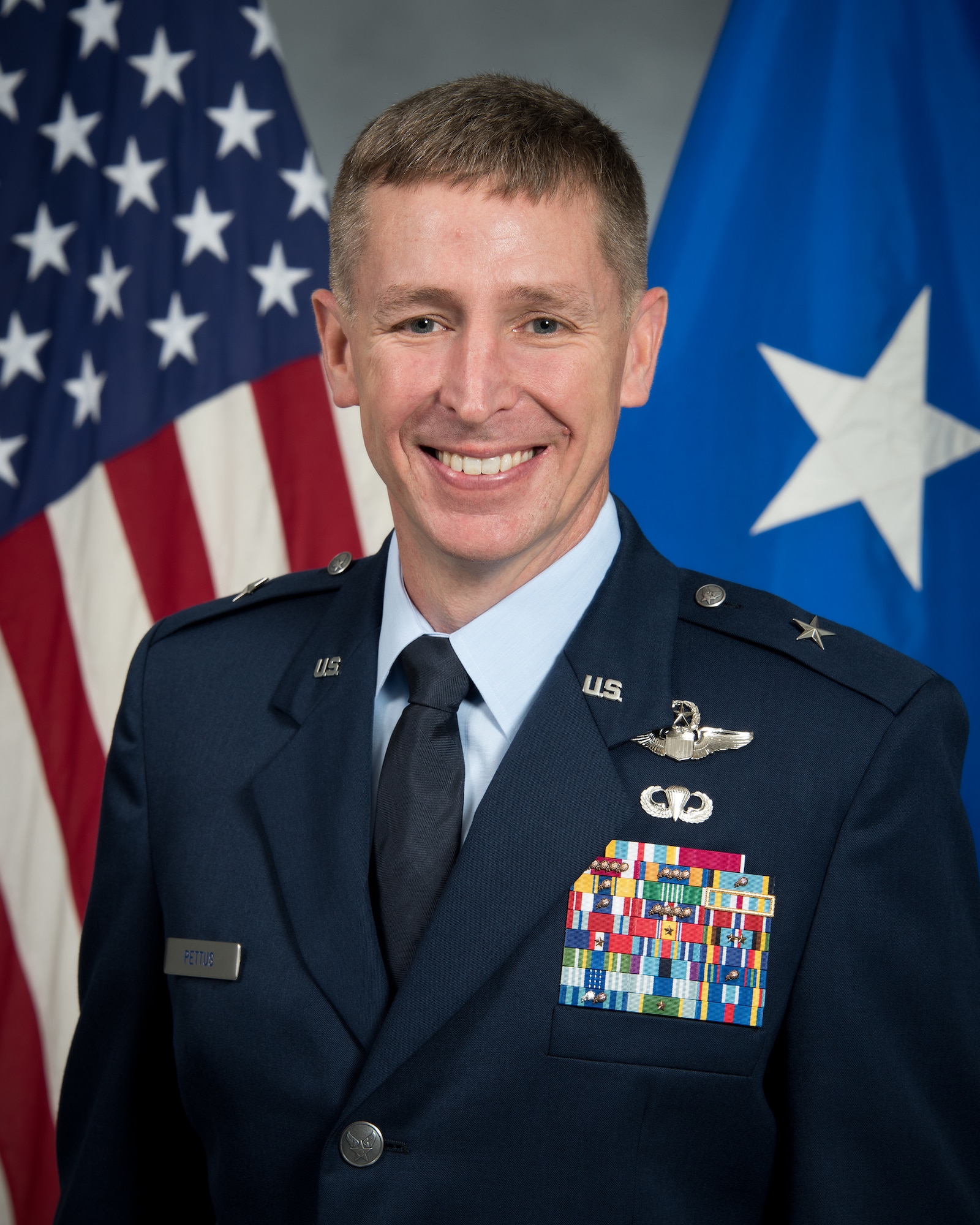 EVAN L. PETTUS > Air Force > Biography Display