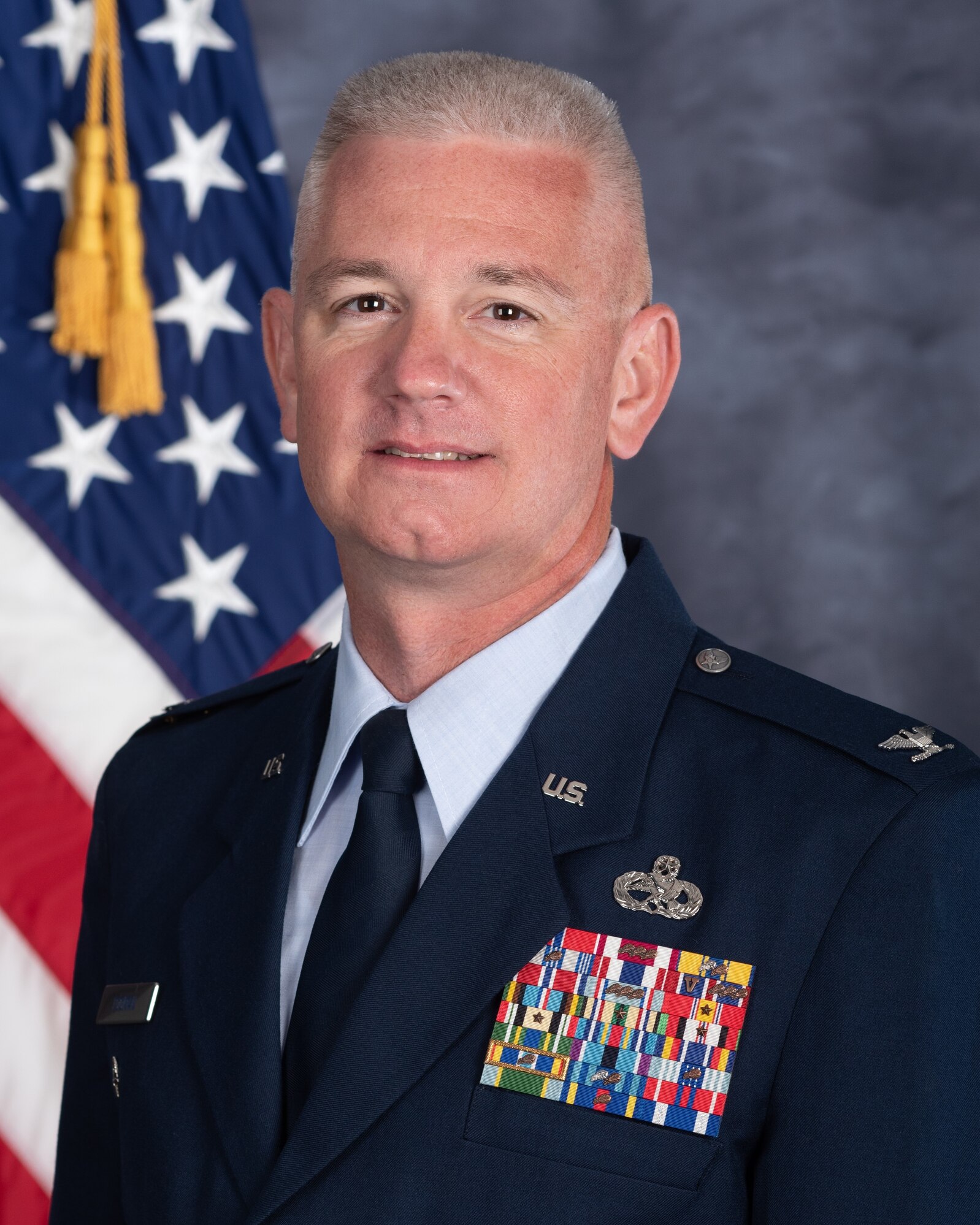 Air Force Col. Christopher Tooman Portrait