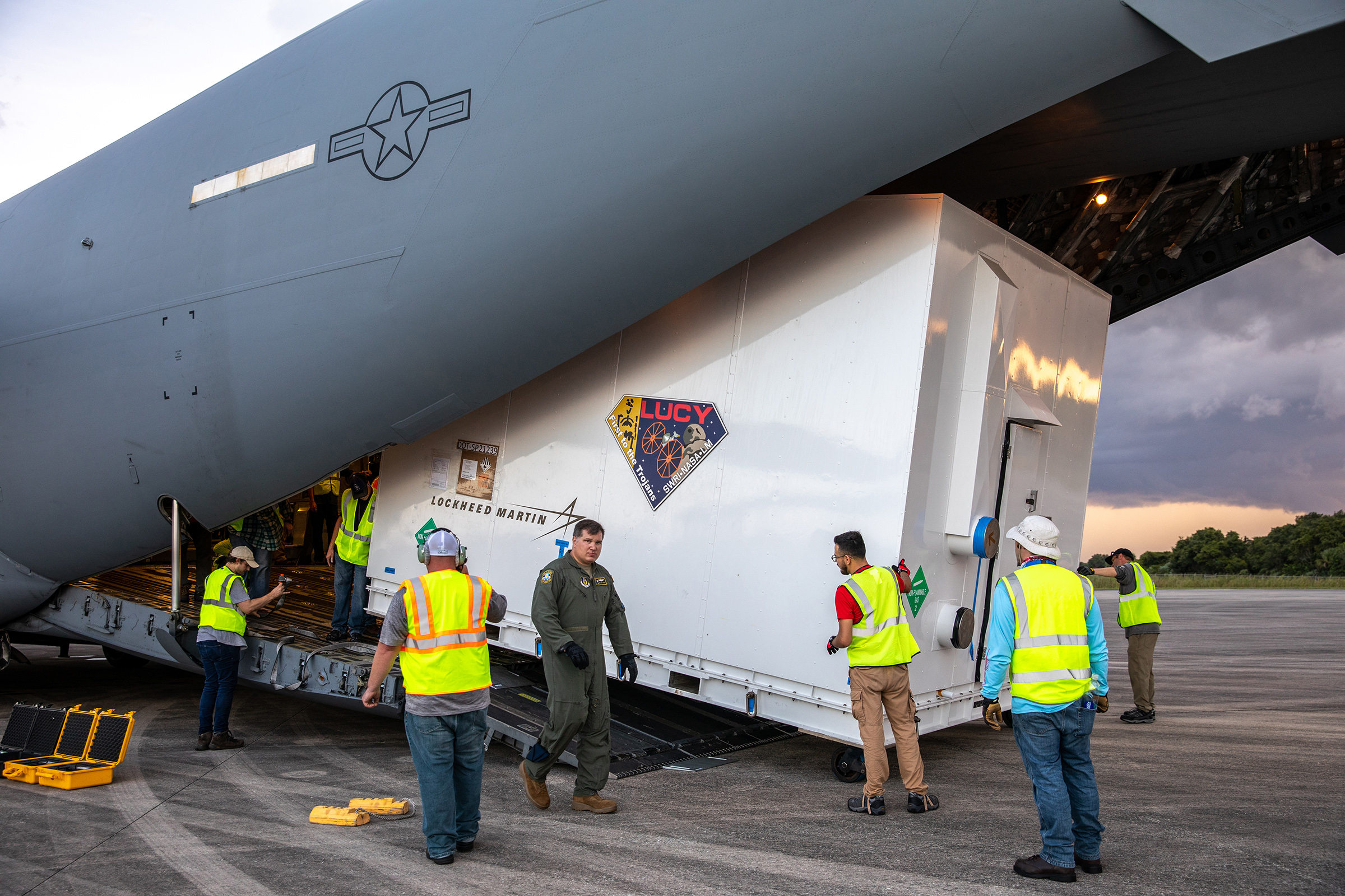 Reservists give Lucy a ride in the sky with NASA mission > Air Force ...