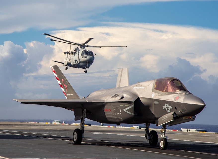 VMFA-211 Conducts First Cross-Deck Aviation Mission in Modern Naval ...