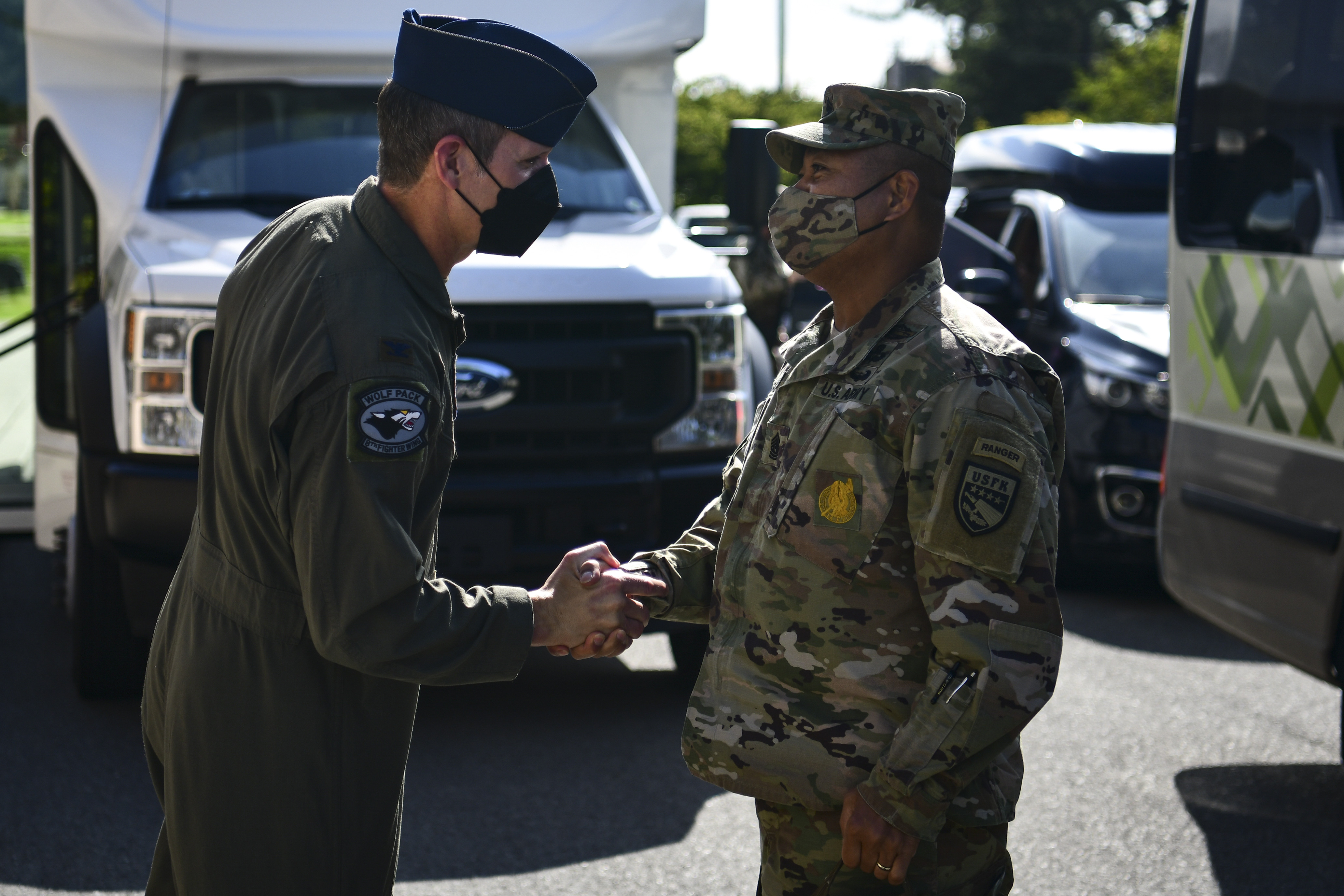 USFK CSM visits, mentors the Wolf Pack > Seventh Air Force > News
