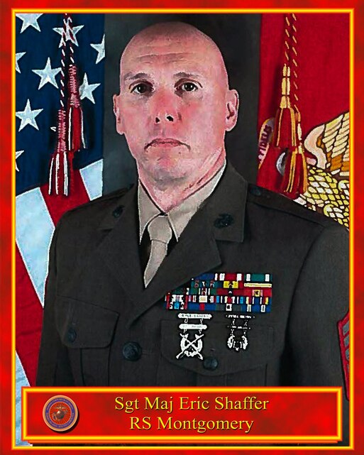 Sgt. Maj. Eric Shaffer > 6th Marine Corps District > Leaders