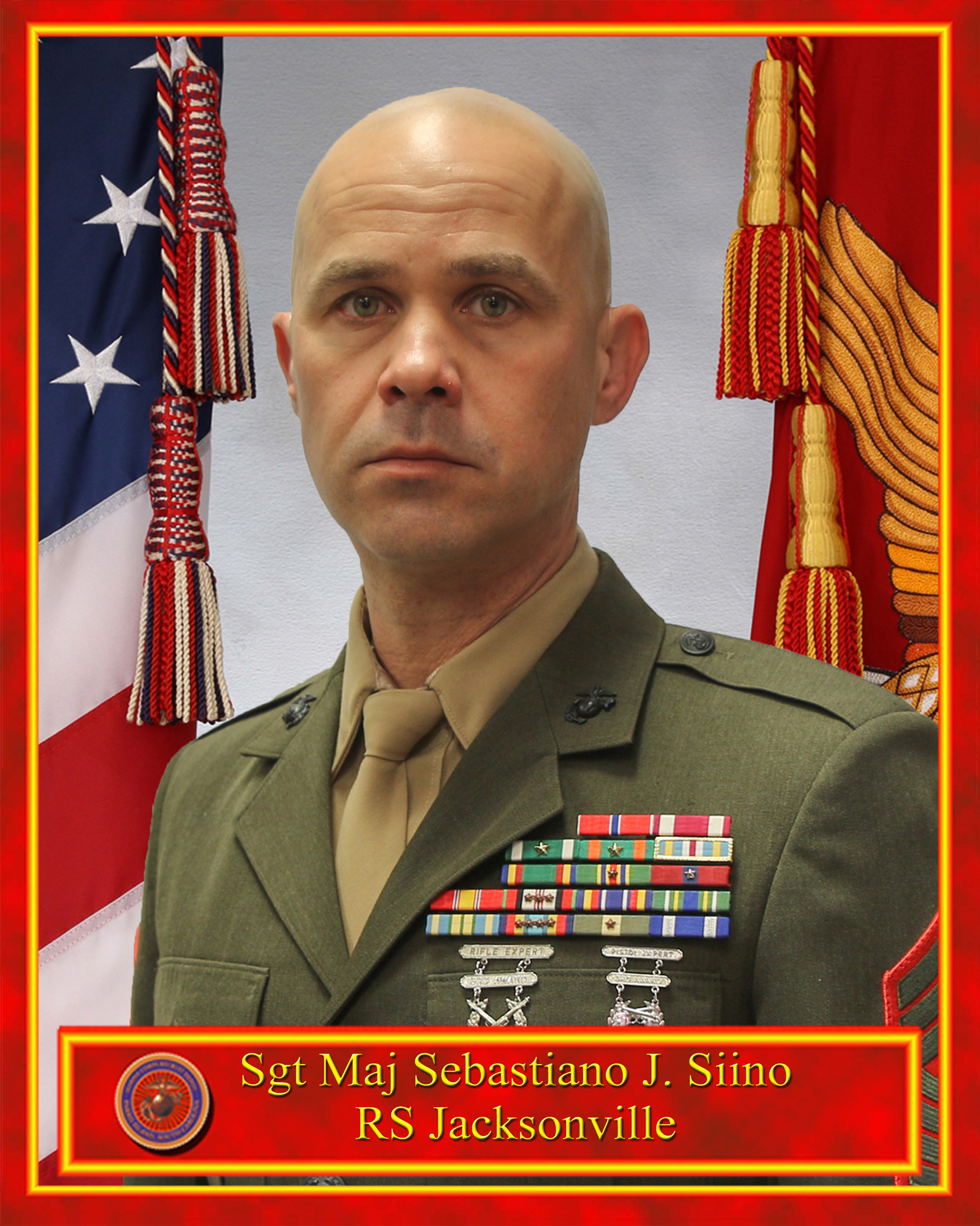 Sgt. Maj. Sebastiano J. Siino > 6th Marine Corps District > Leaders