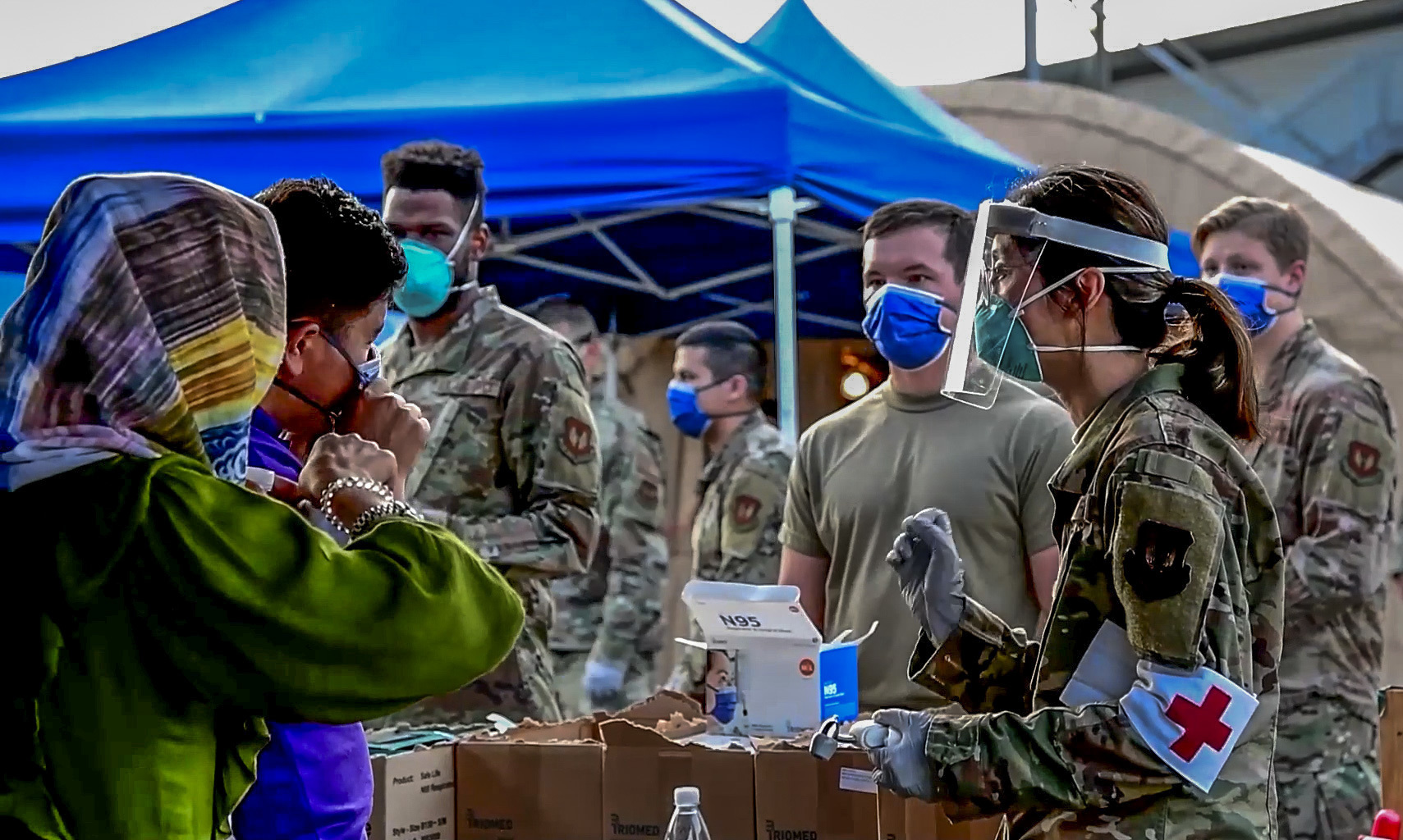 Operation Allies Refuge: Airmen, volunteers provide support > Ramstein ...