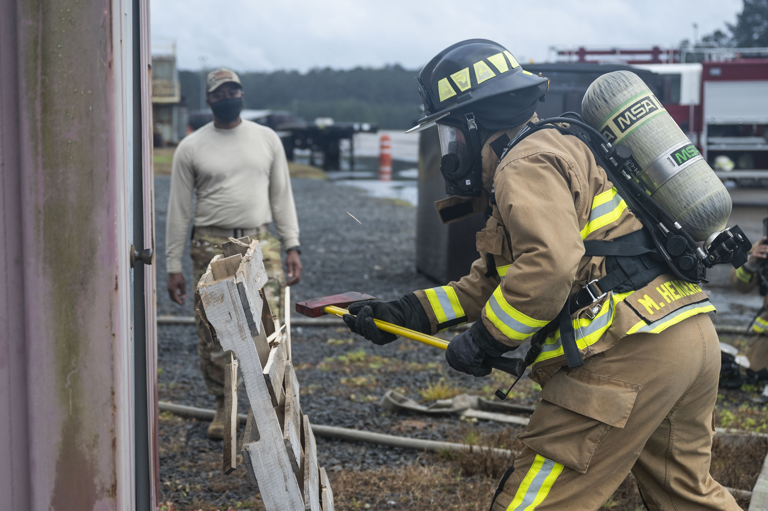 Looking Back at Firefighter Contingency Training > 932nd Airlift Wing ...