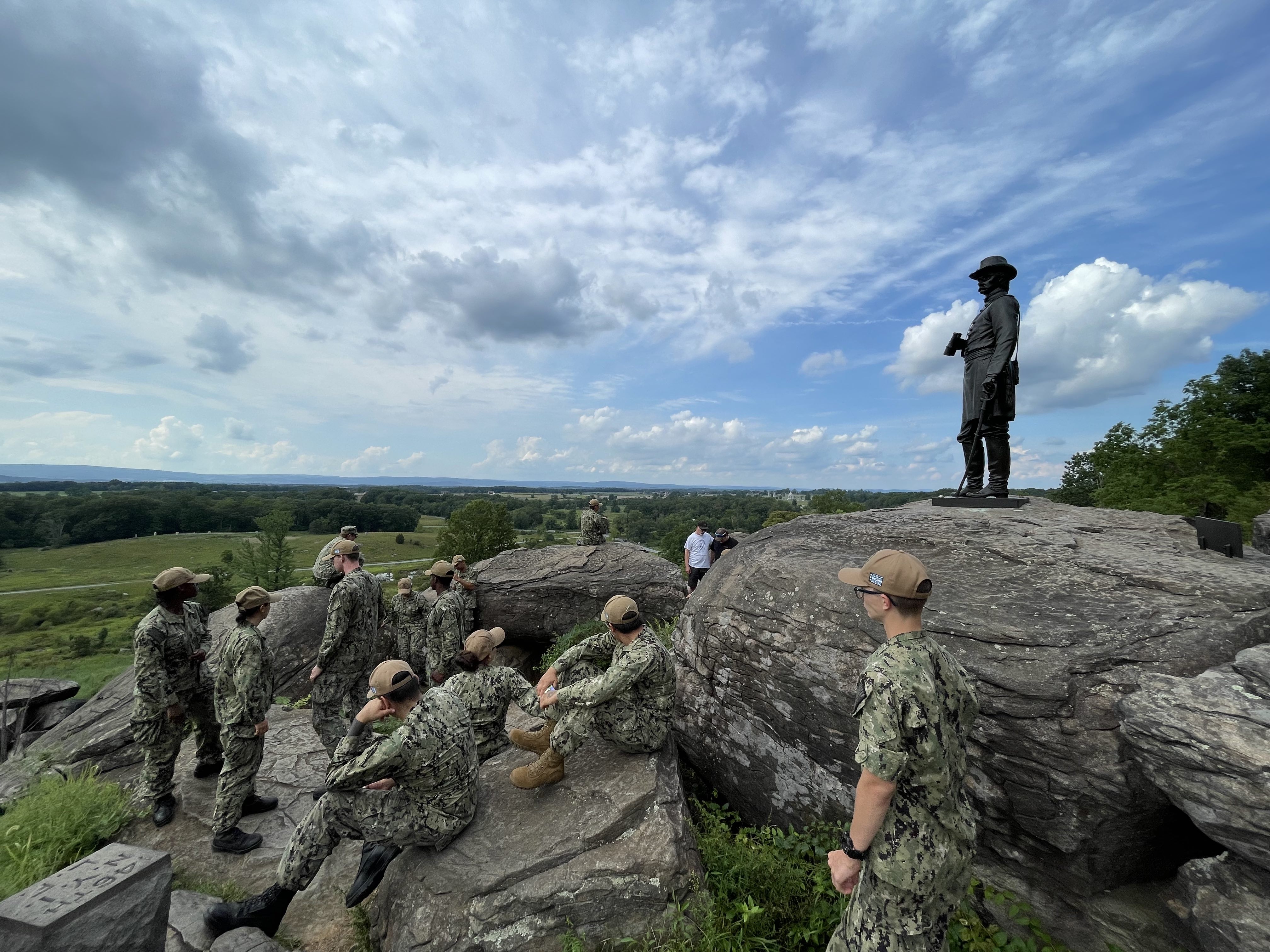 USS Gettysburg Crew Completes Battlefield Preservation Projects ...