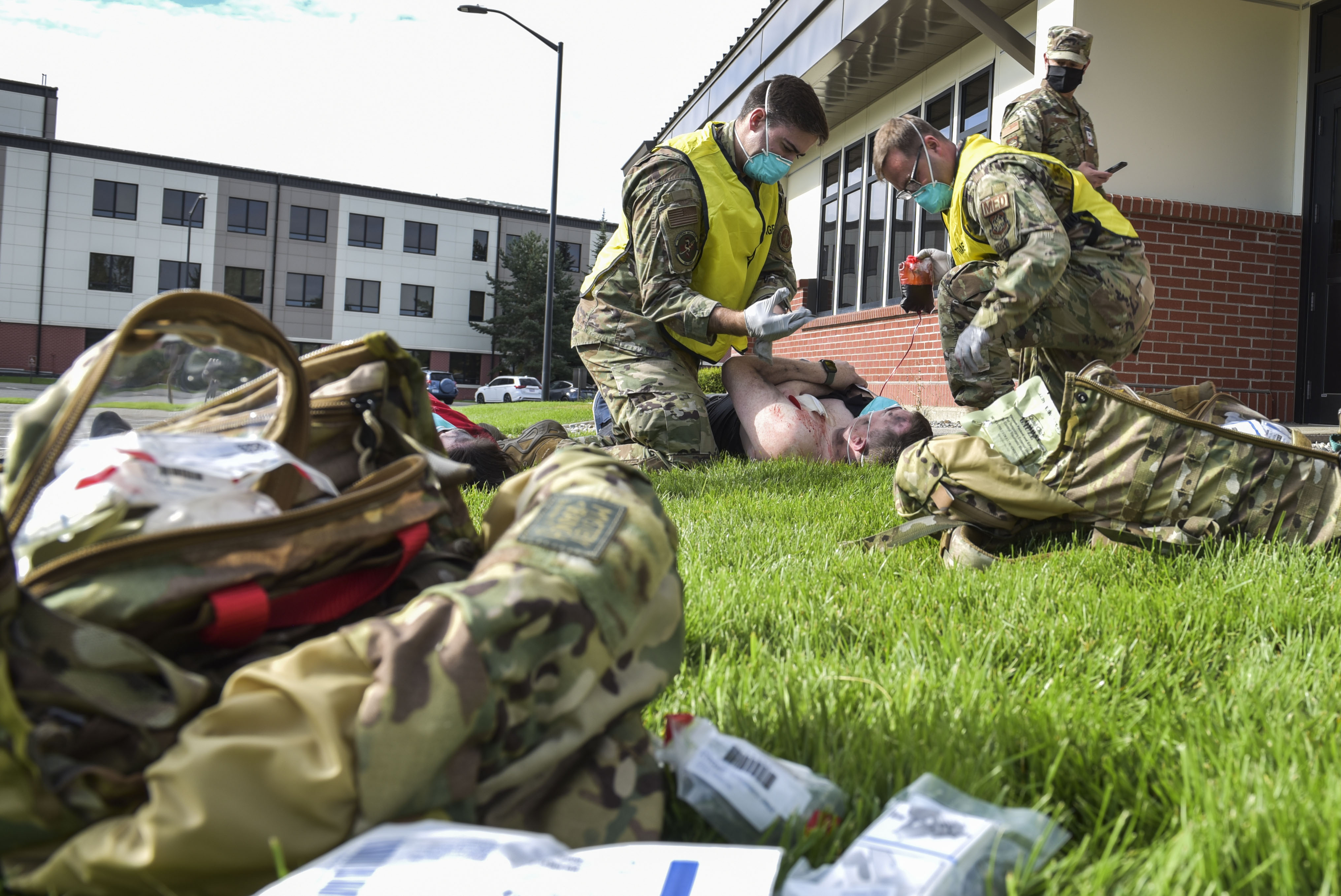 Ready Eagle exercise keeps 92nd MDG prepared > Twenty-First Air Force ...