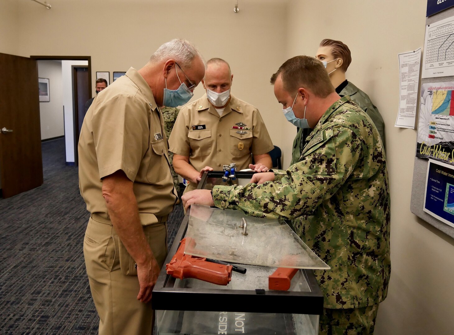 Navy Surgeon General Visits Aviation Survival Training Center Whidbey ...
