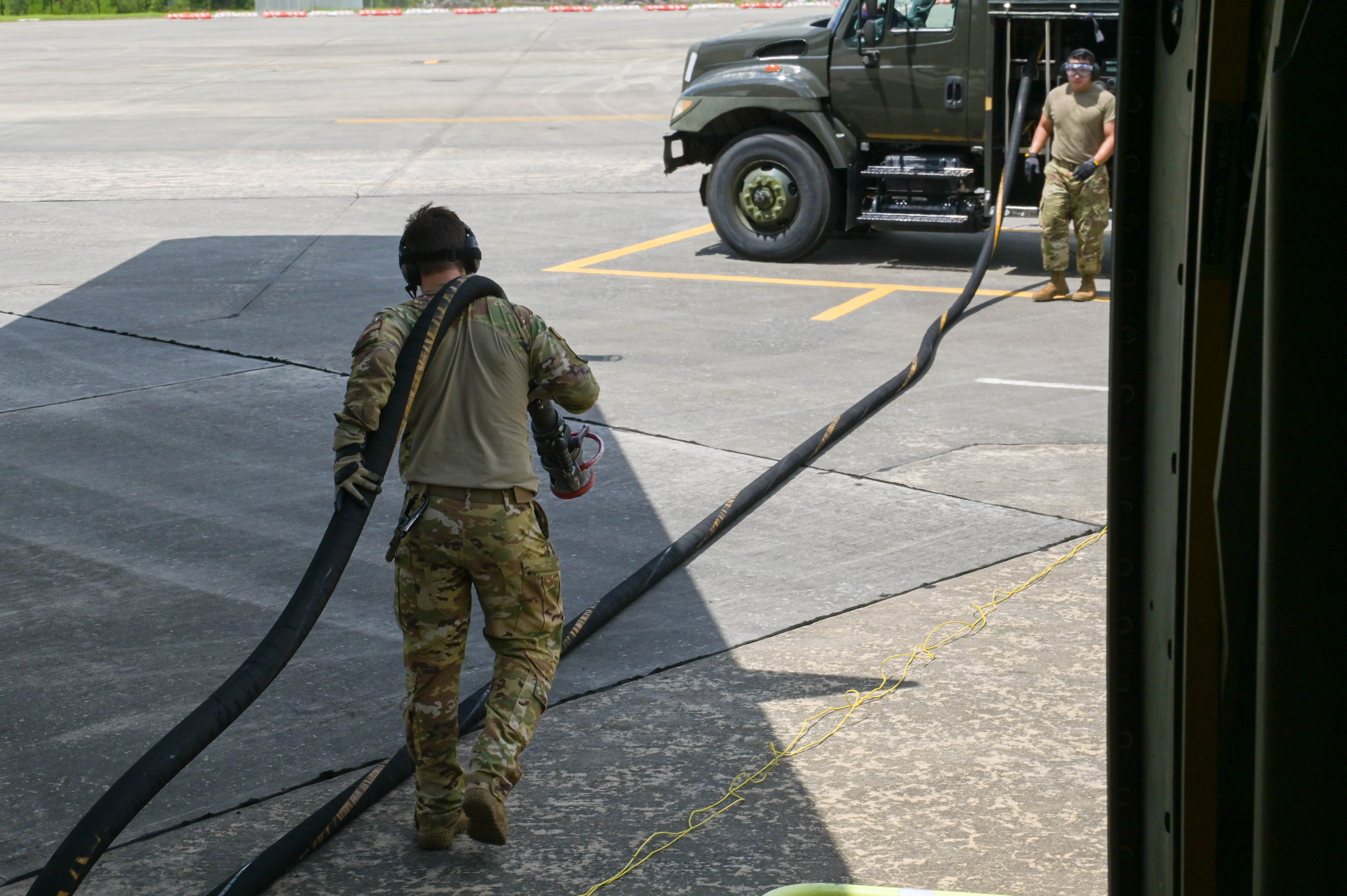 71 RQS is first HC-130J operational unit to receive fuel from KC-46A ...