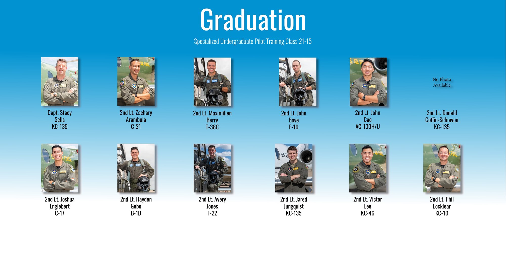 SUPT Class 21-15 set to graduate > Air Education and Training Command ...