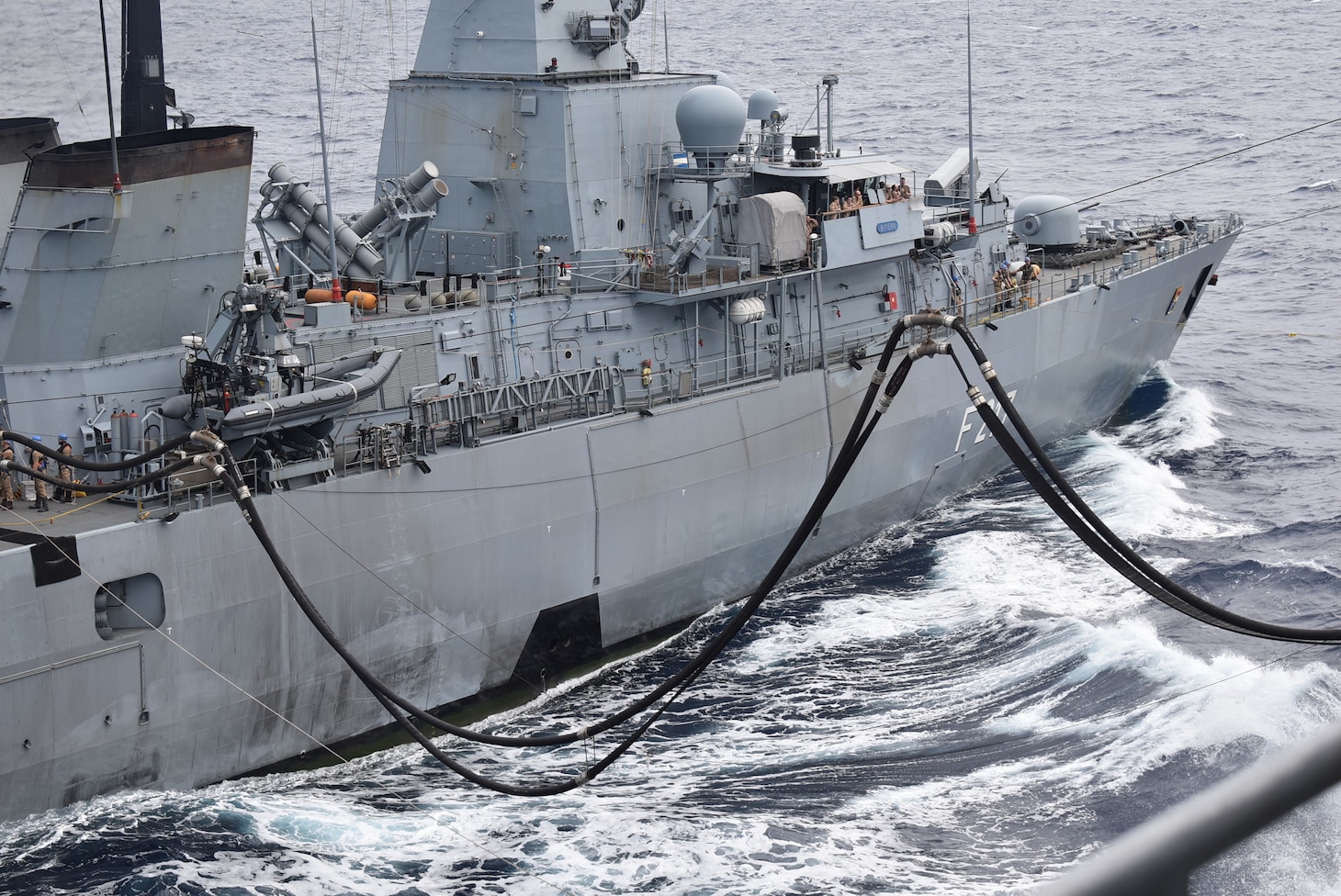 U.S. Fleet Oiler Conducts Replenishments-at-Sea, Enhances ...