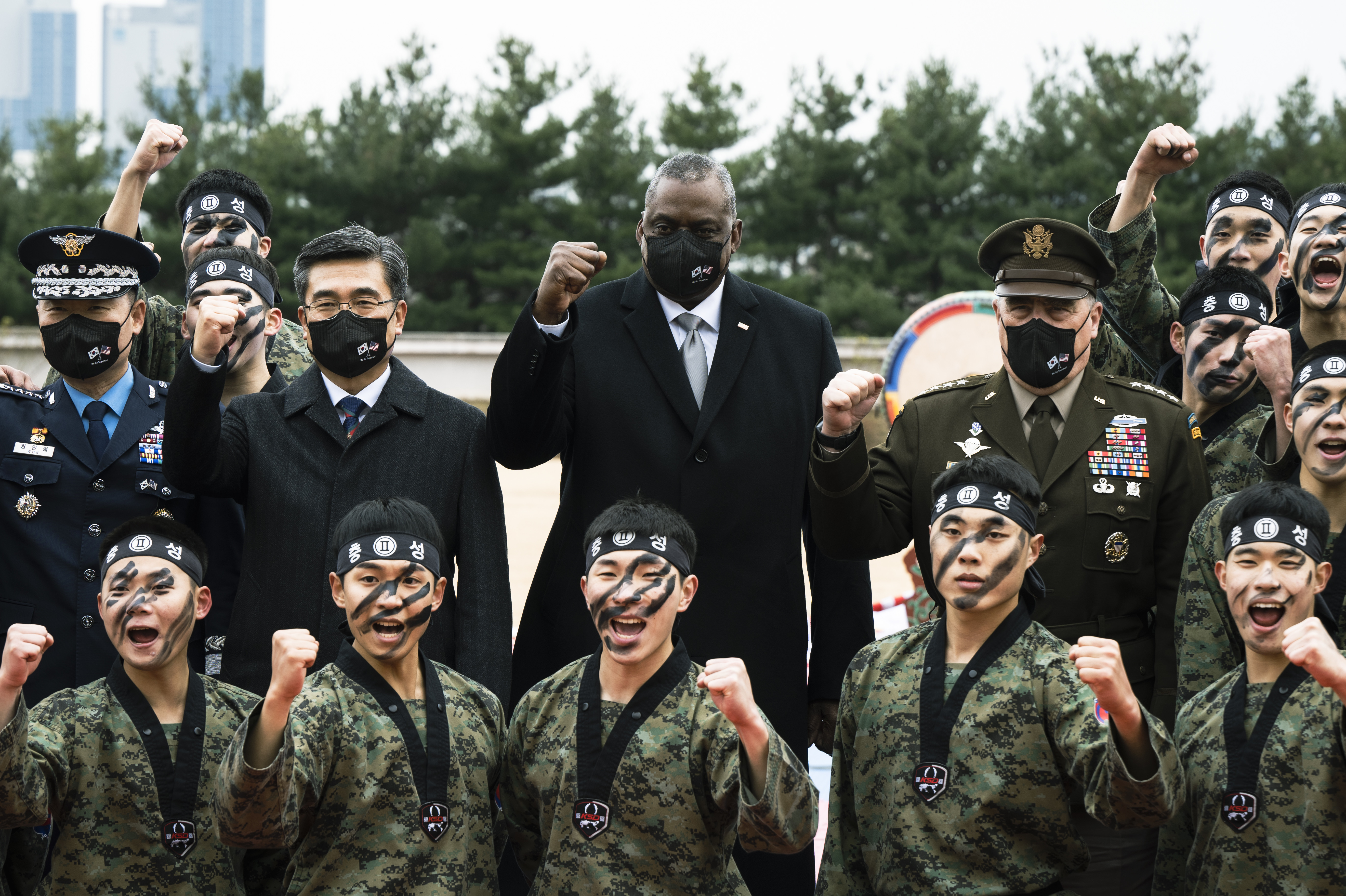 South Korean Army Men
