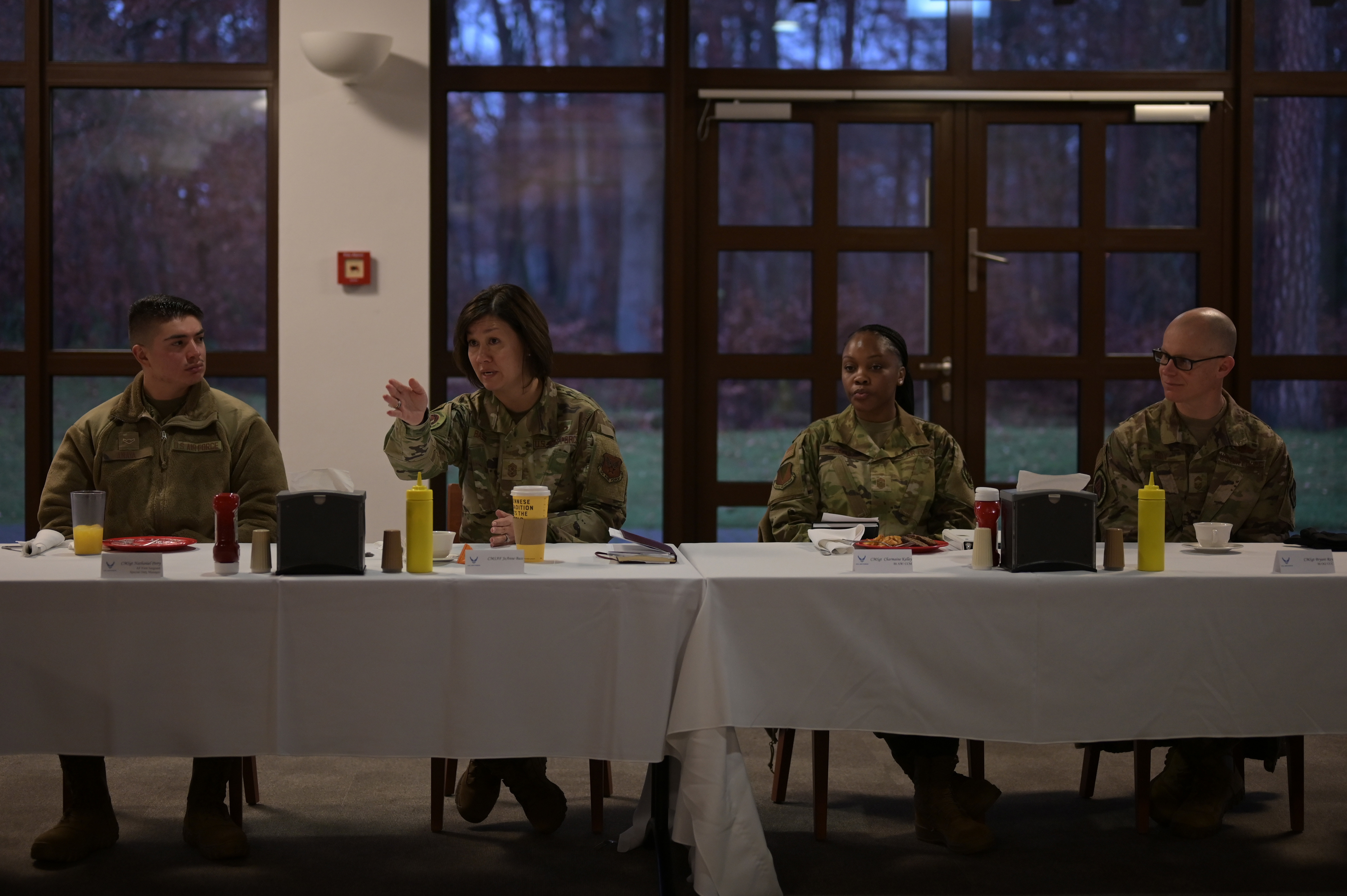 CMSAF Bass, CMSgt Perry visit KMC