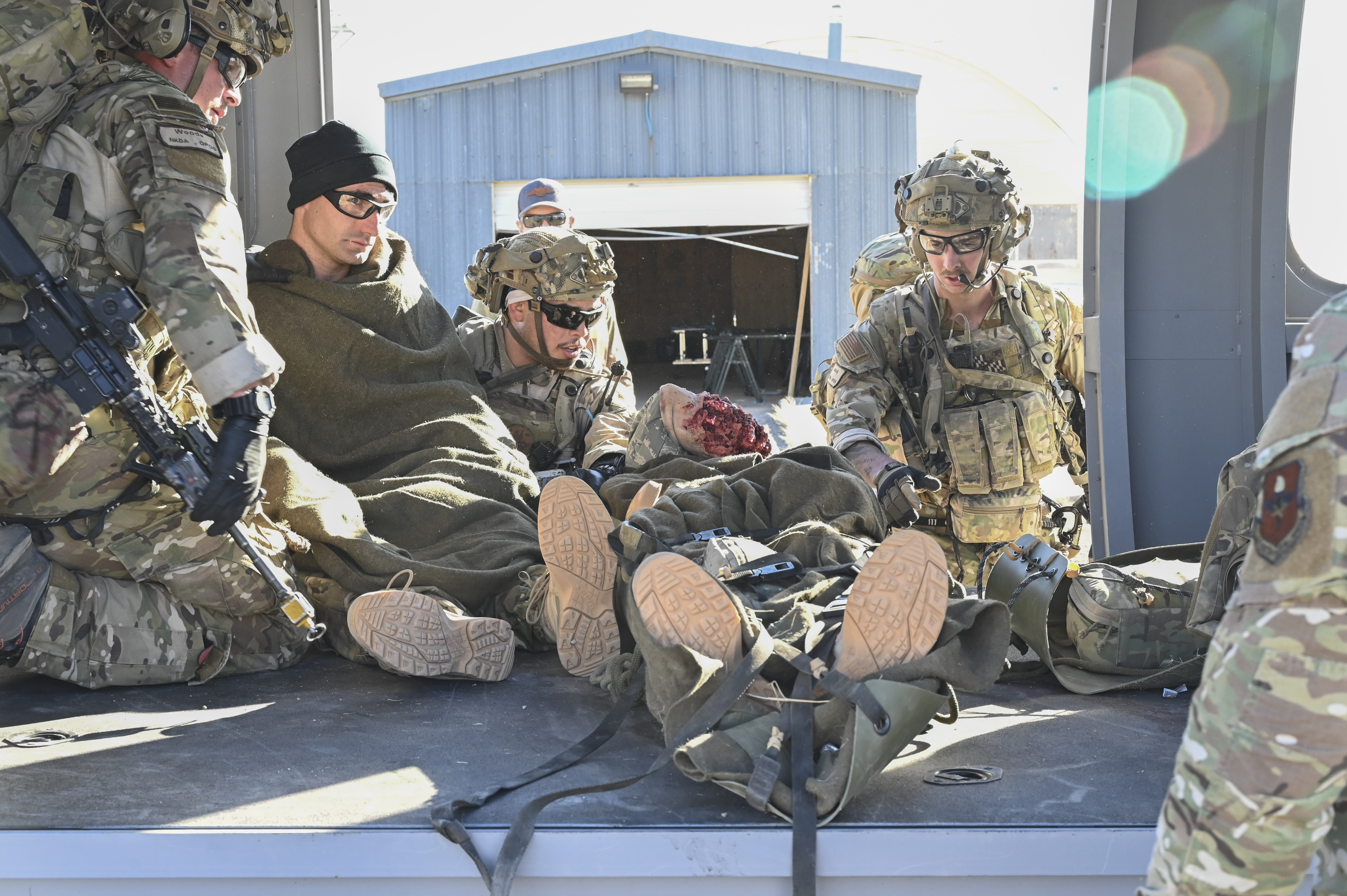 377th ABW Command Team observes PJ/CRO training > Kirtland Air Force ...