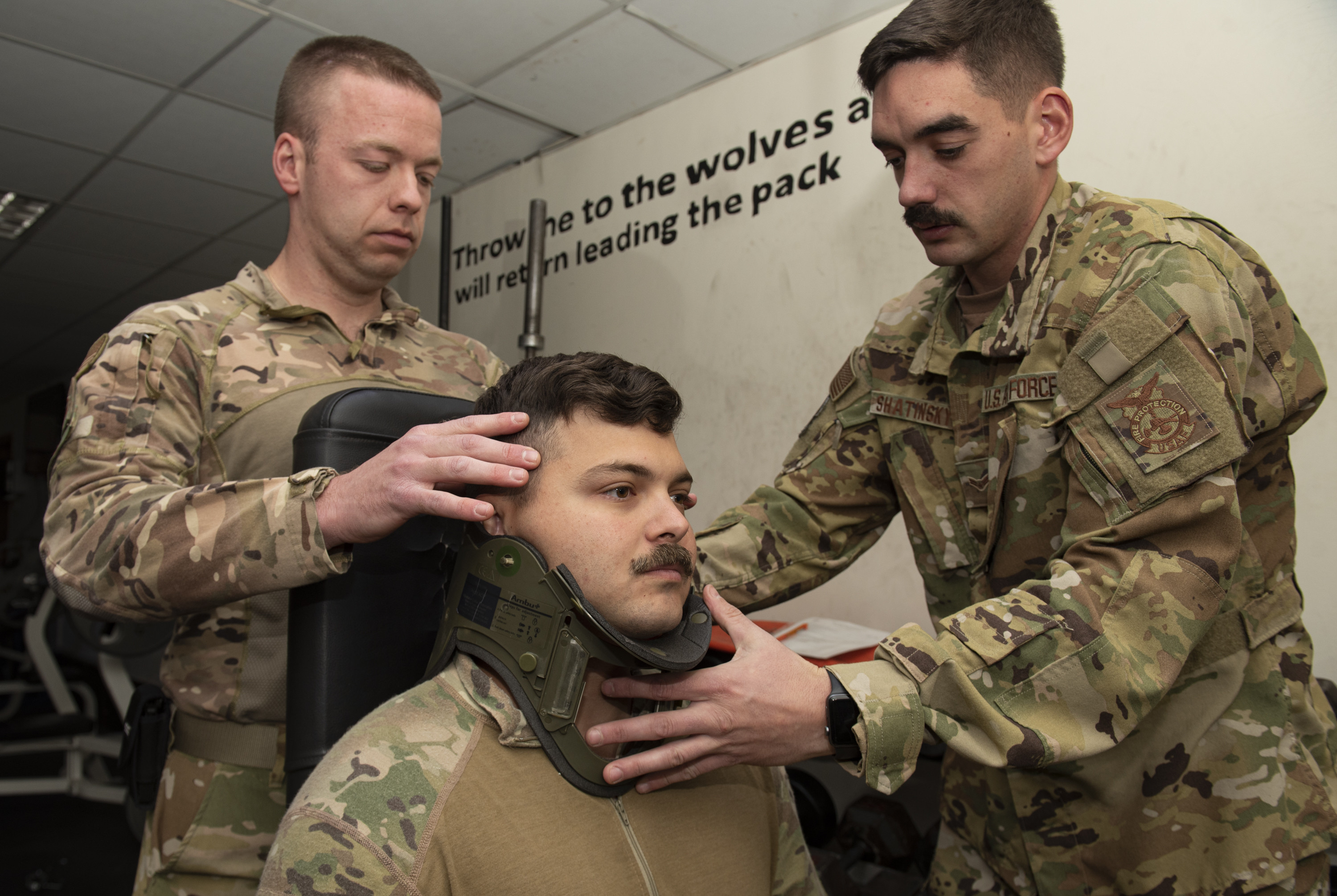 Firefighters achieve EMT certifications > U.S. Air Forces Central > Display