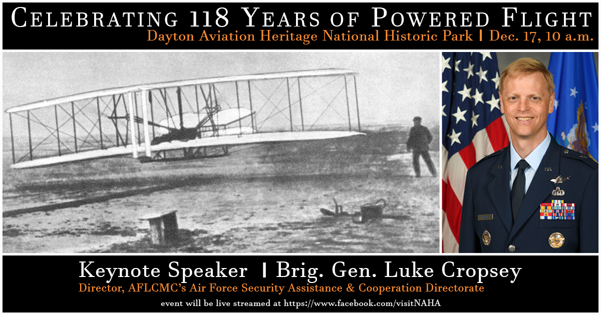 First flight ceremonies will mark 118th anniversary of powered flight ...