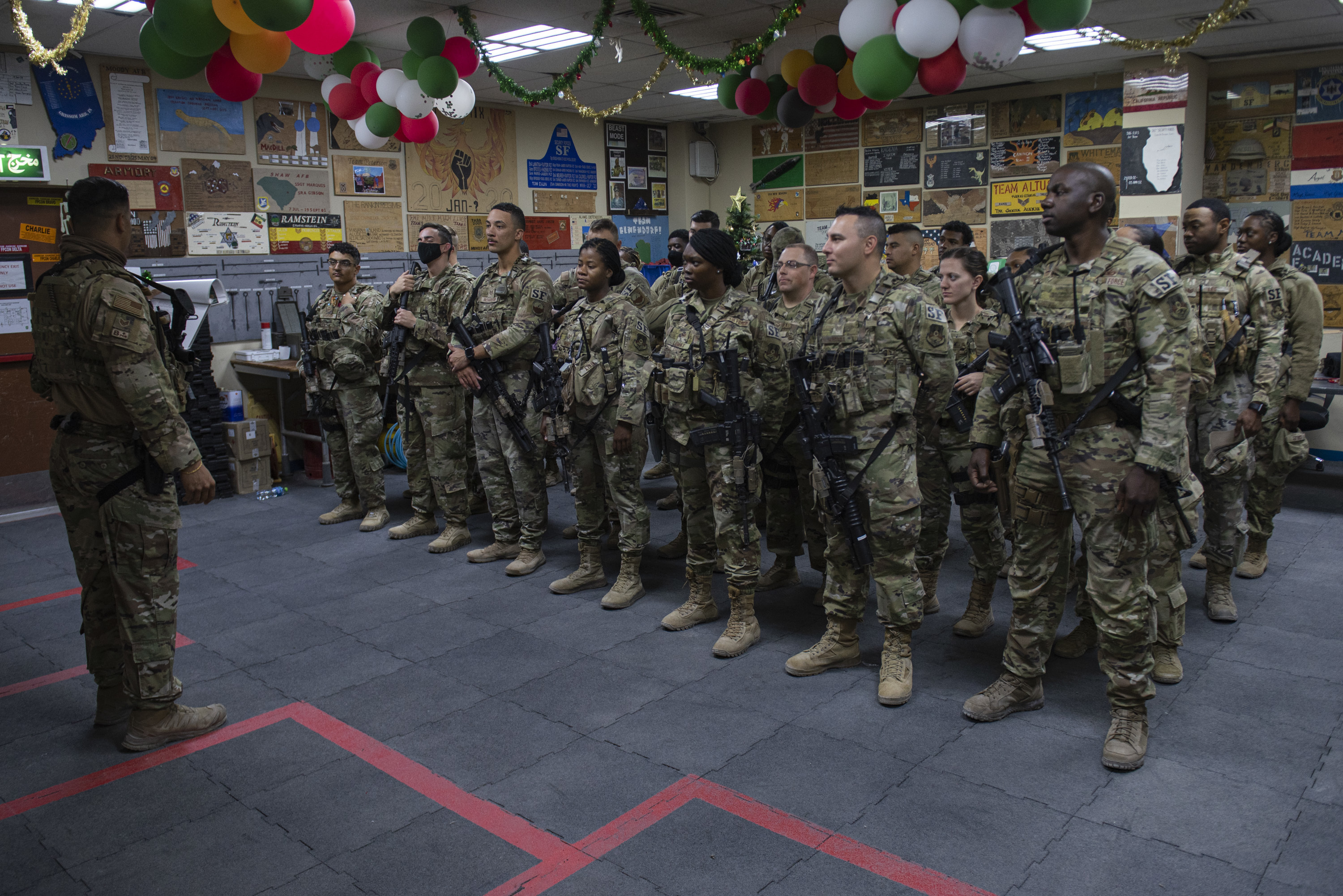 386th ESFS Keeps Base Ready > U.S. Air Forces Central > News