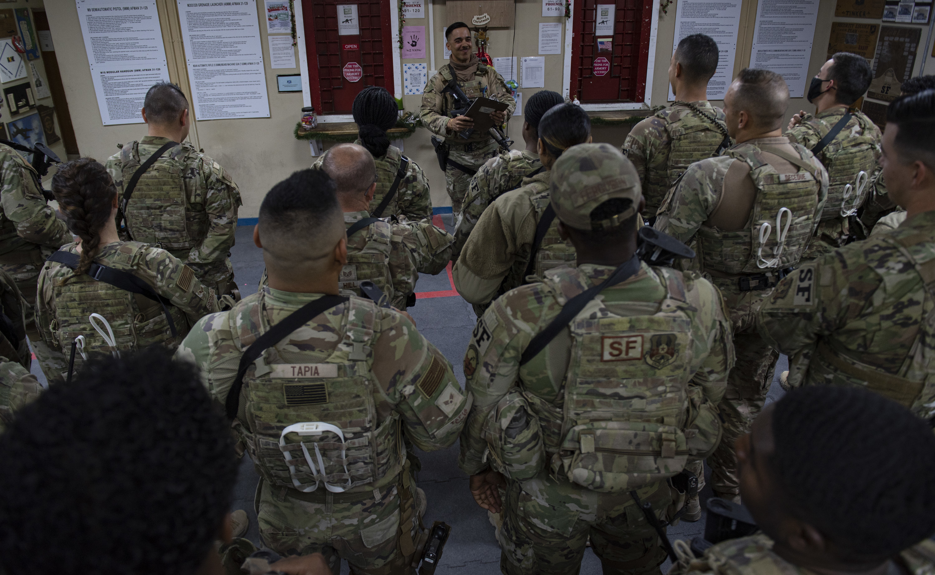386th ESFS Keeps Base Ready > U.S. Air Forces Central > News