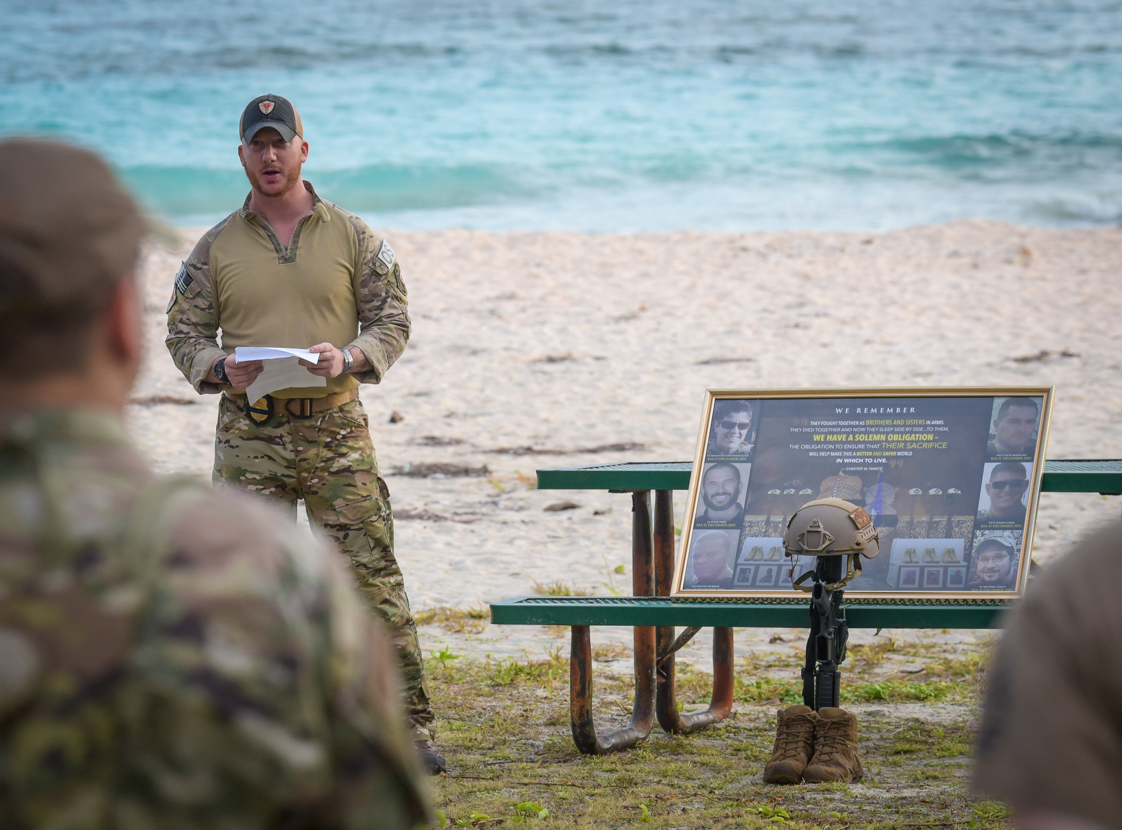 Andersen honors fallen OSI agents and defenders with a ruck to remember