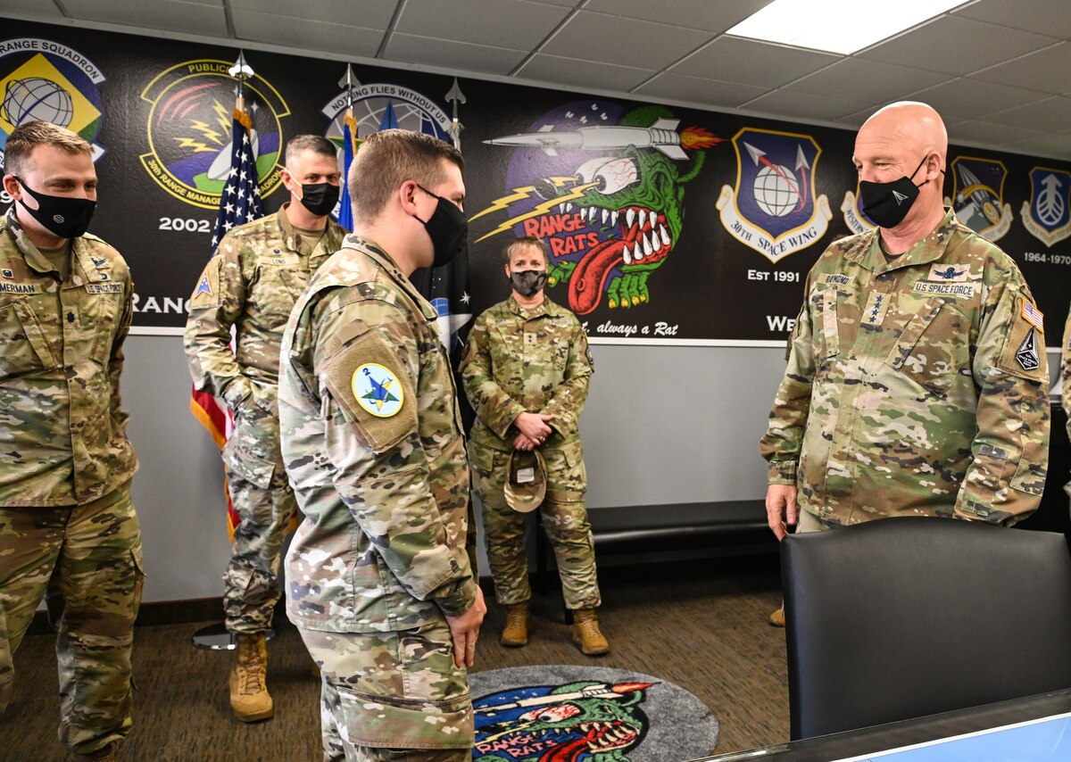 Chief of Space Operations Gen. John W. “Jay” Raymond and Chief Master ...