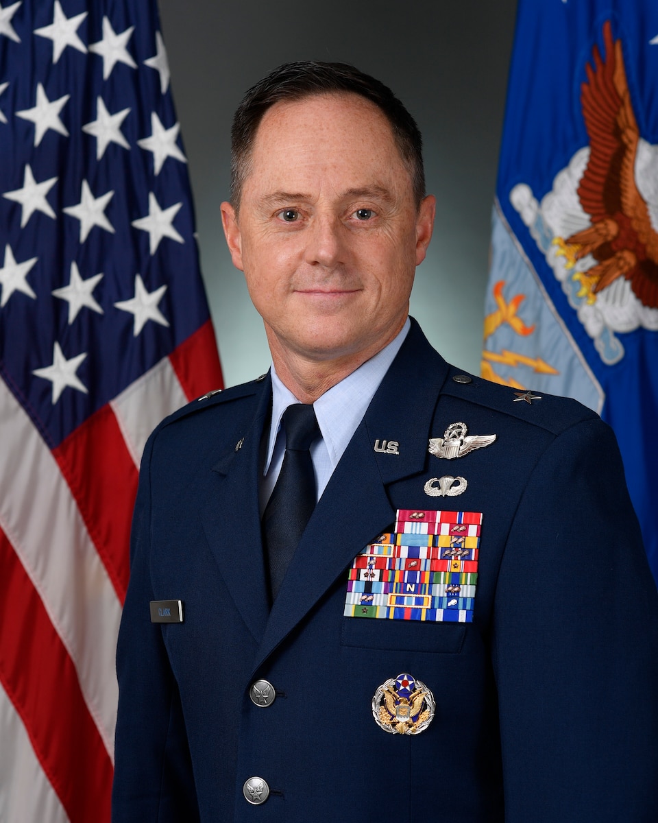 TAD D. CLARK > Air Force > Biography Display