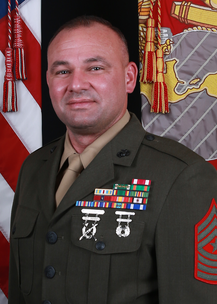 Sergeant Major D.M. Bombard > Marine Corps Recruiting Command > Biography