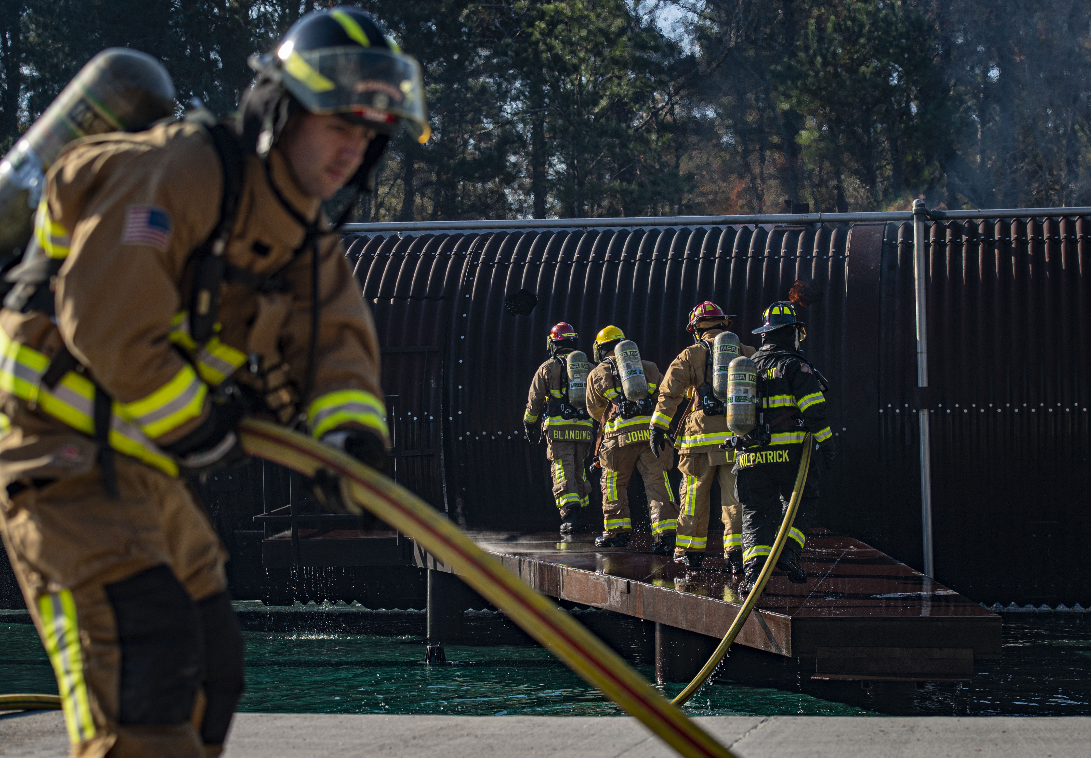 628th CES conducts ground fire training