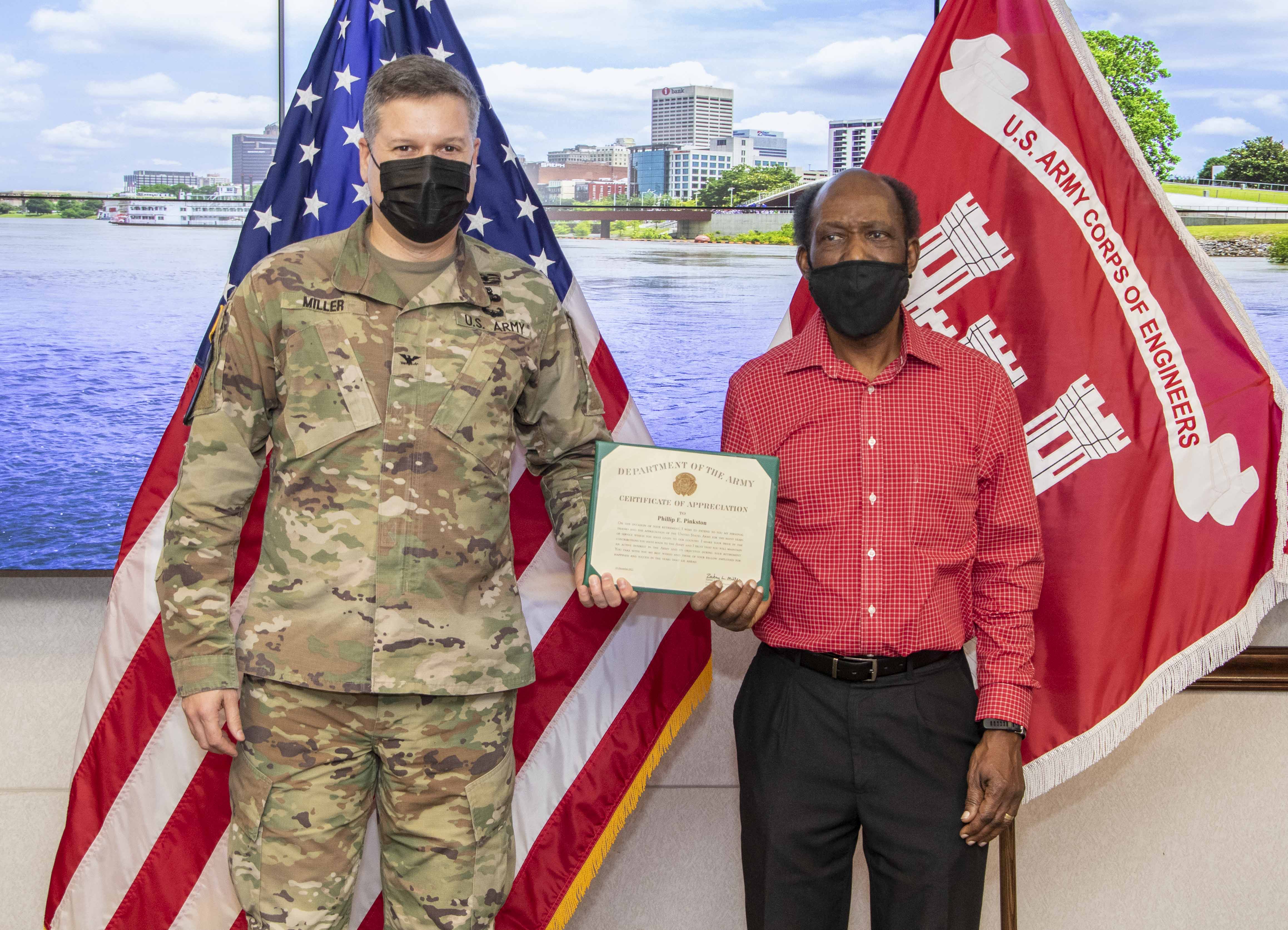 A look back: Pinkston's 48 years of service > Memphis District > News ...