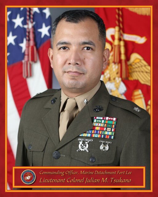 LIEUTENANT COLONEL JULIAN M. TSUKANO > Training Command > Biography