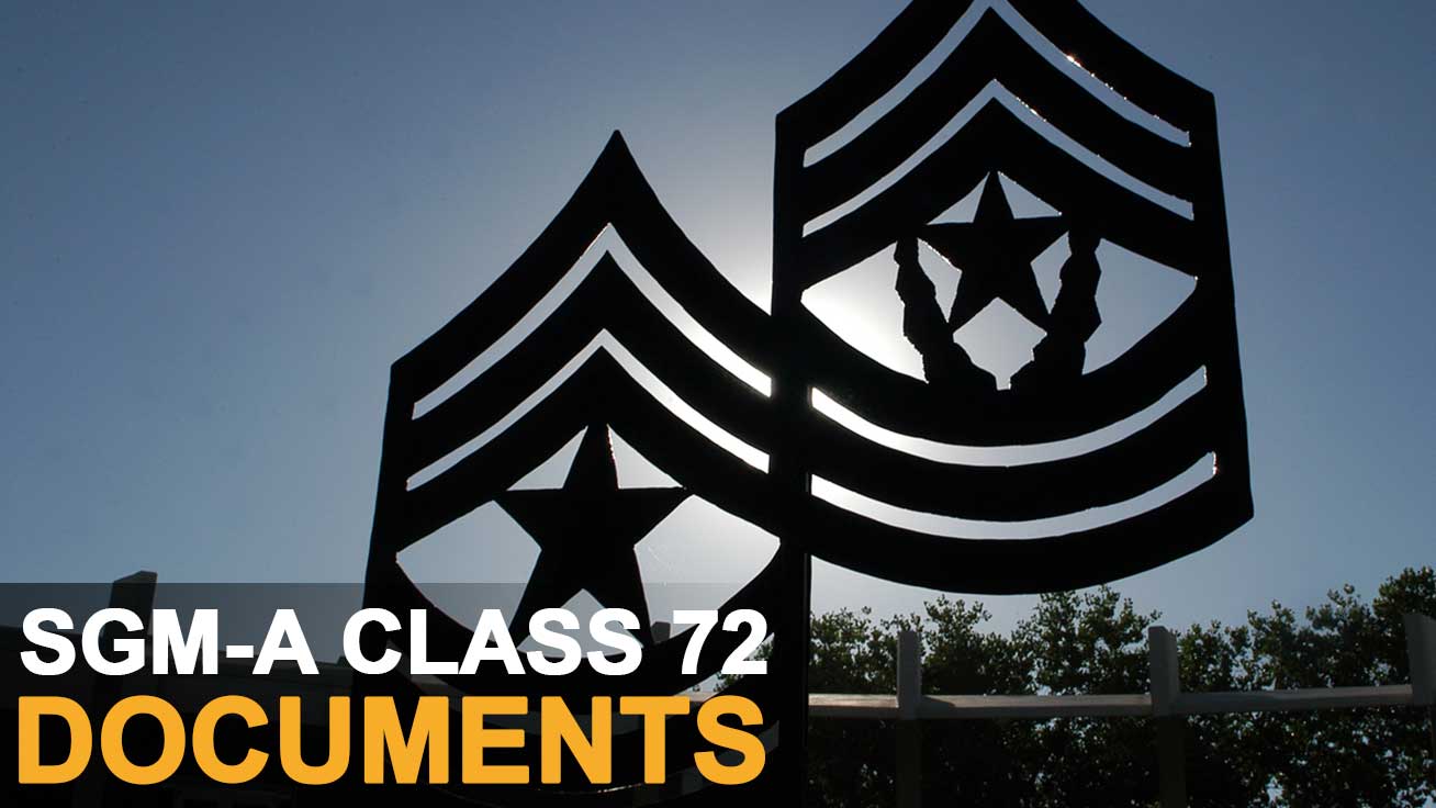 SGM-A Class 72 Documents