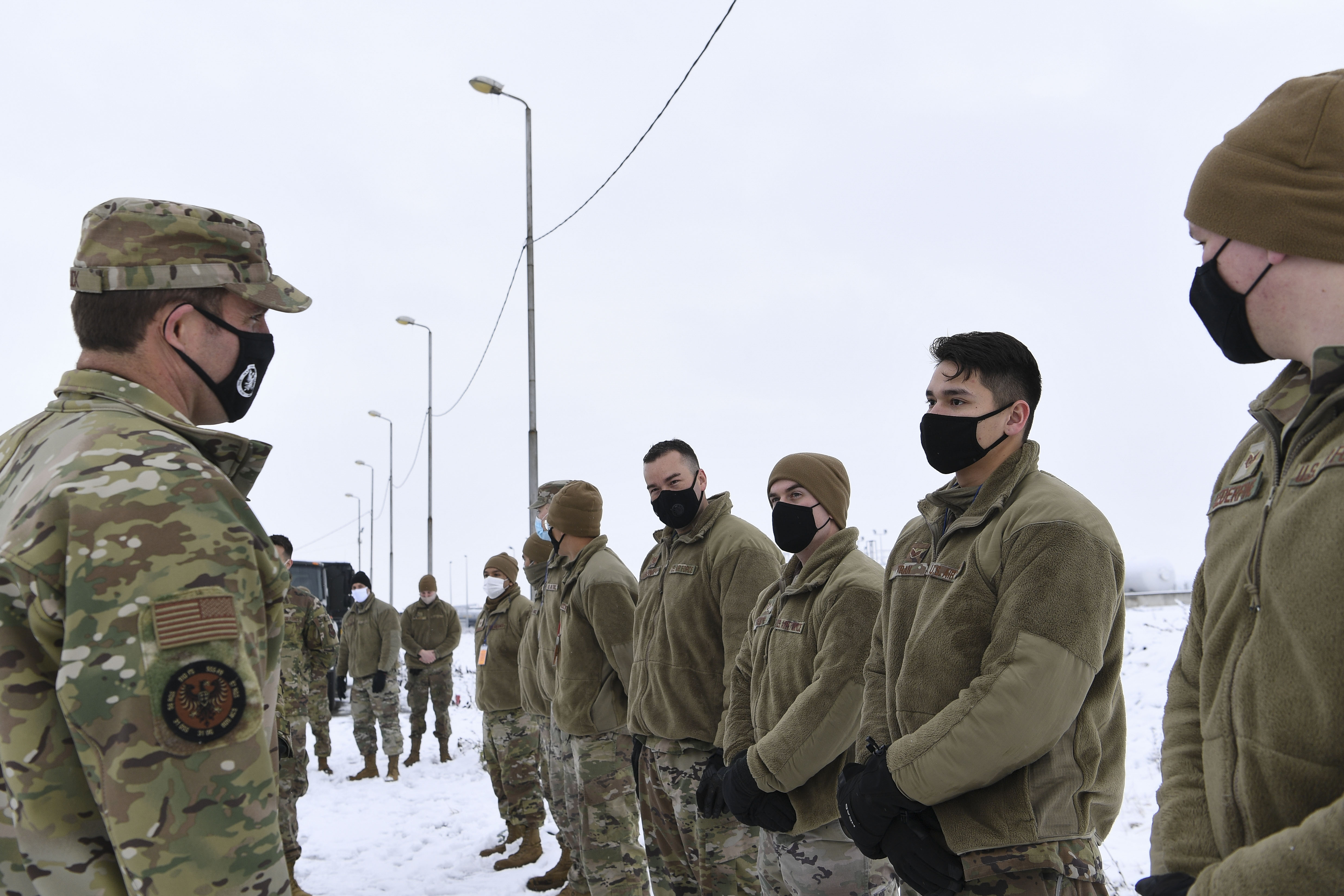 31st OG leadership visits Campia Turzii