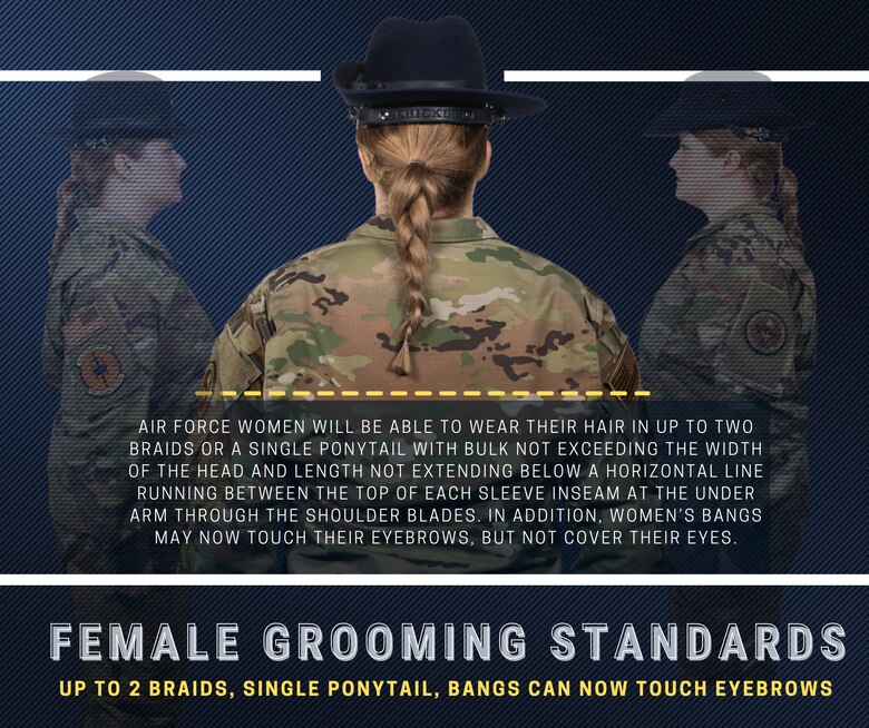 New hairstyle options now available for female Airmen > Goodfellow Air ...