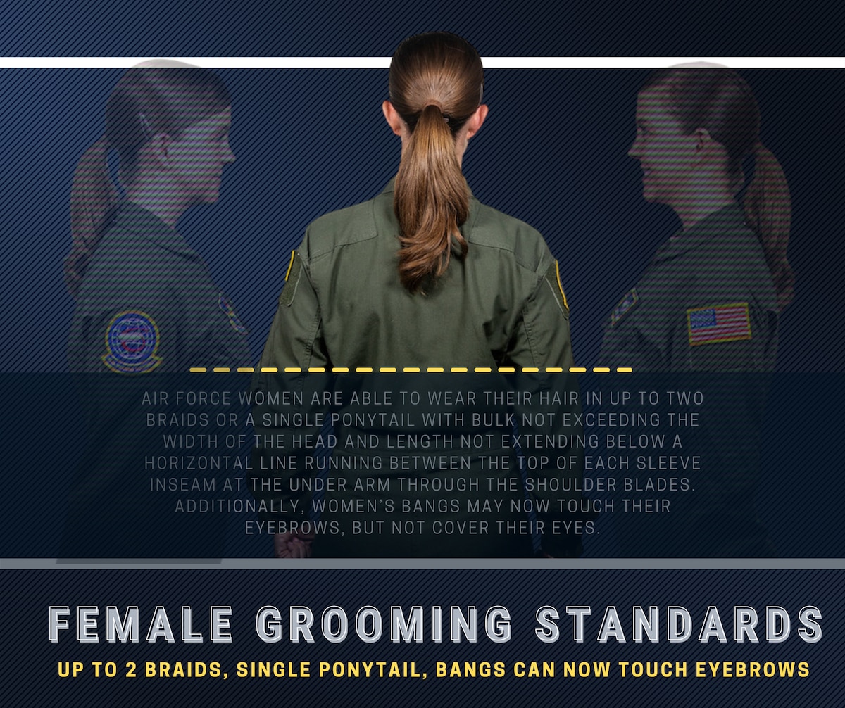 New hairstyle options now available for female Airmen > Davis-Monthan ...