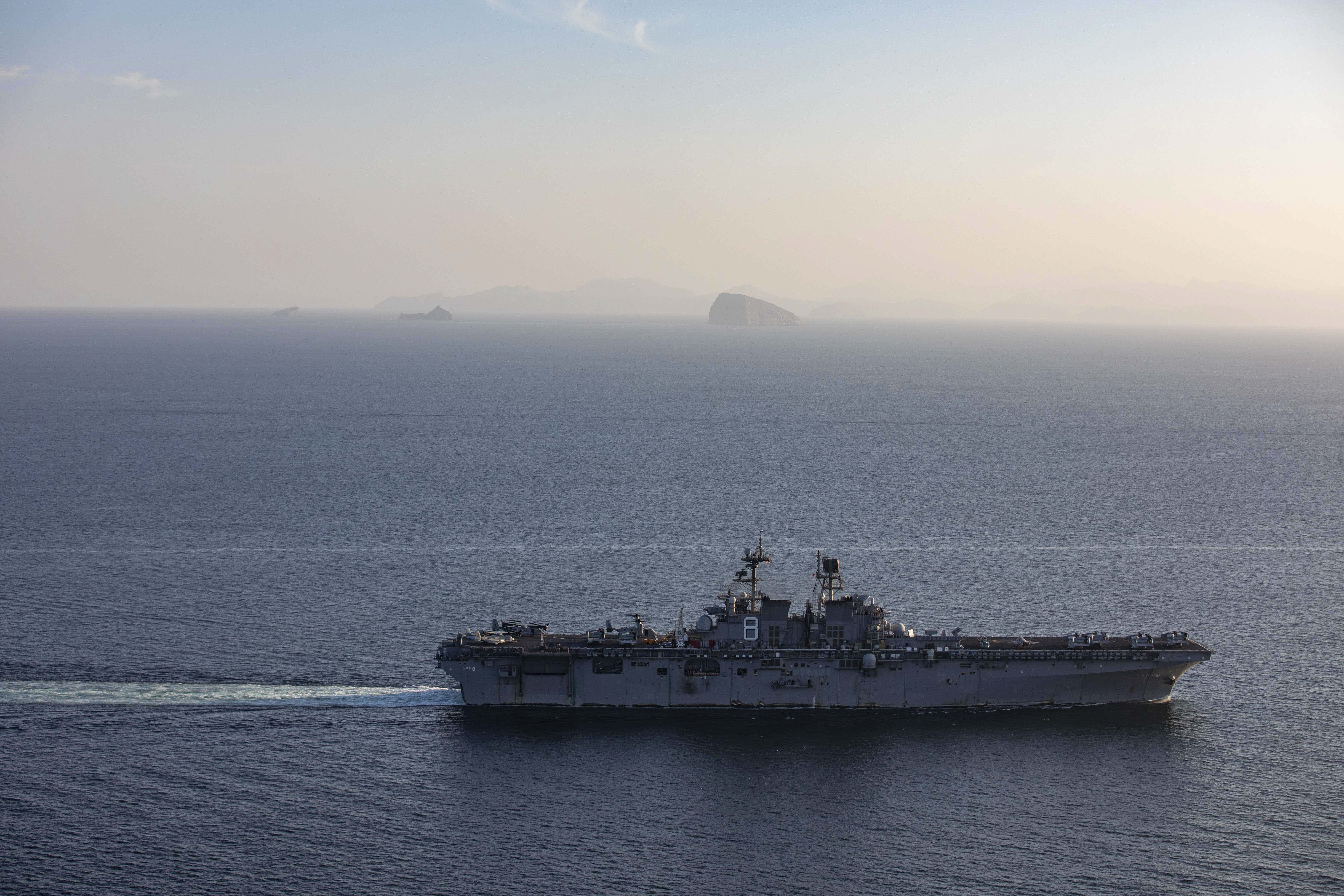 Makin Island Amphibious Ready Group, Embarked 15th Marine Expeditionary ...