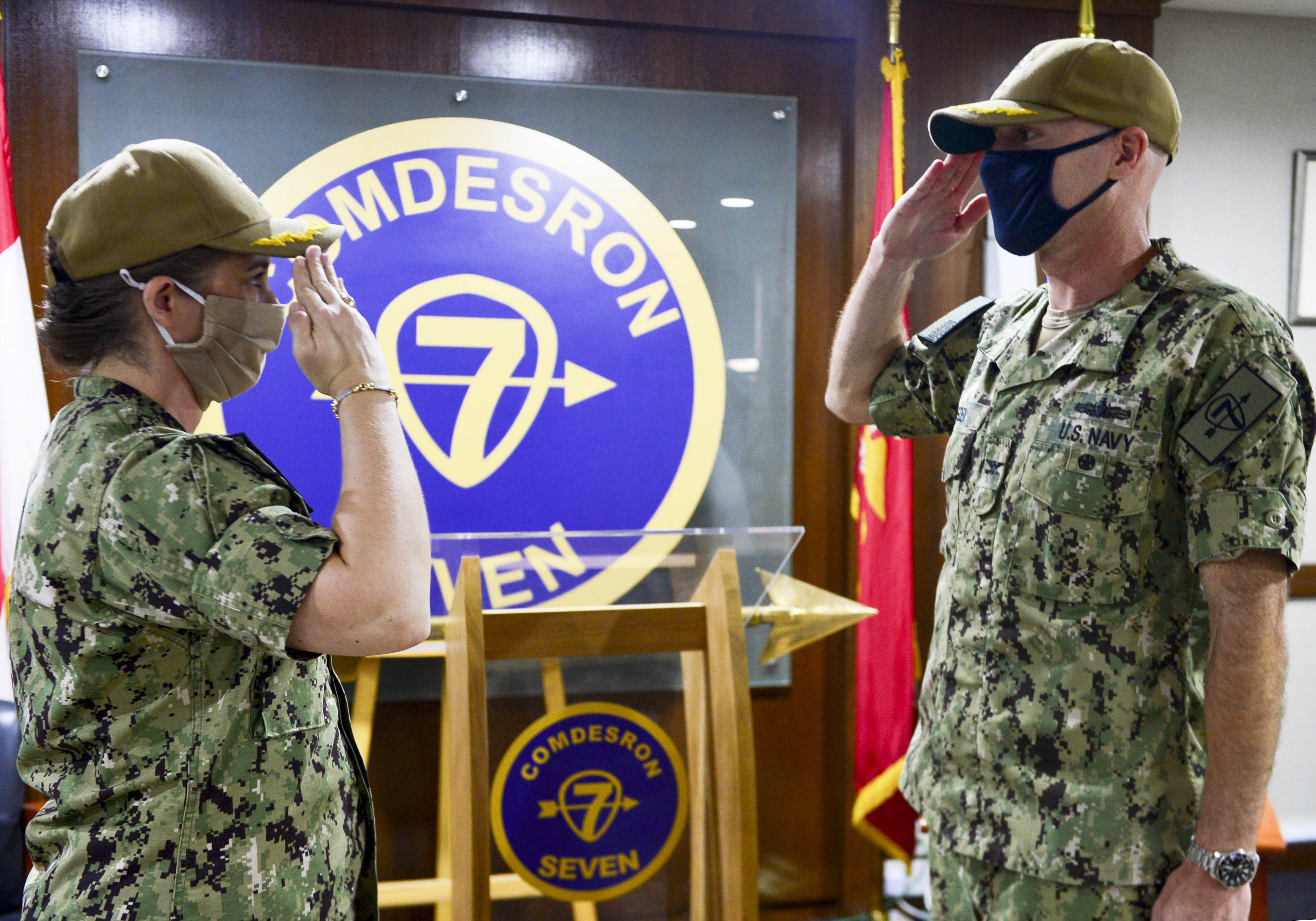 Destroyer Squadron Seven Welcomes New Commodore > United States Navy ...