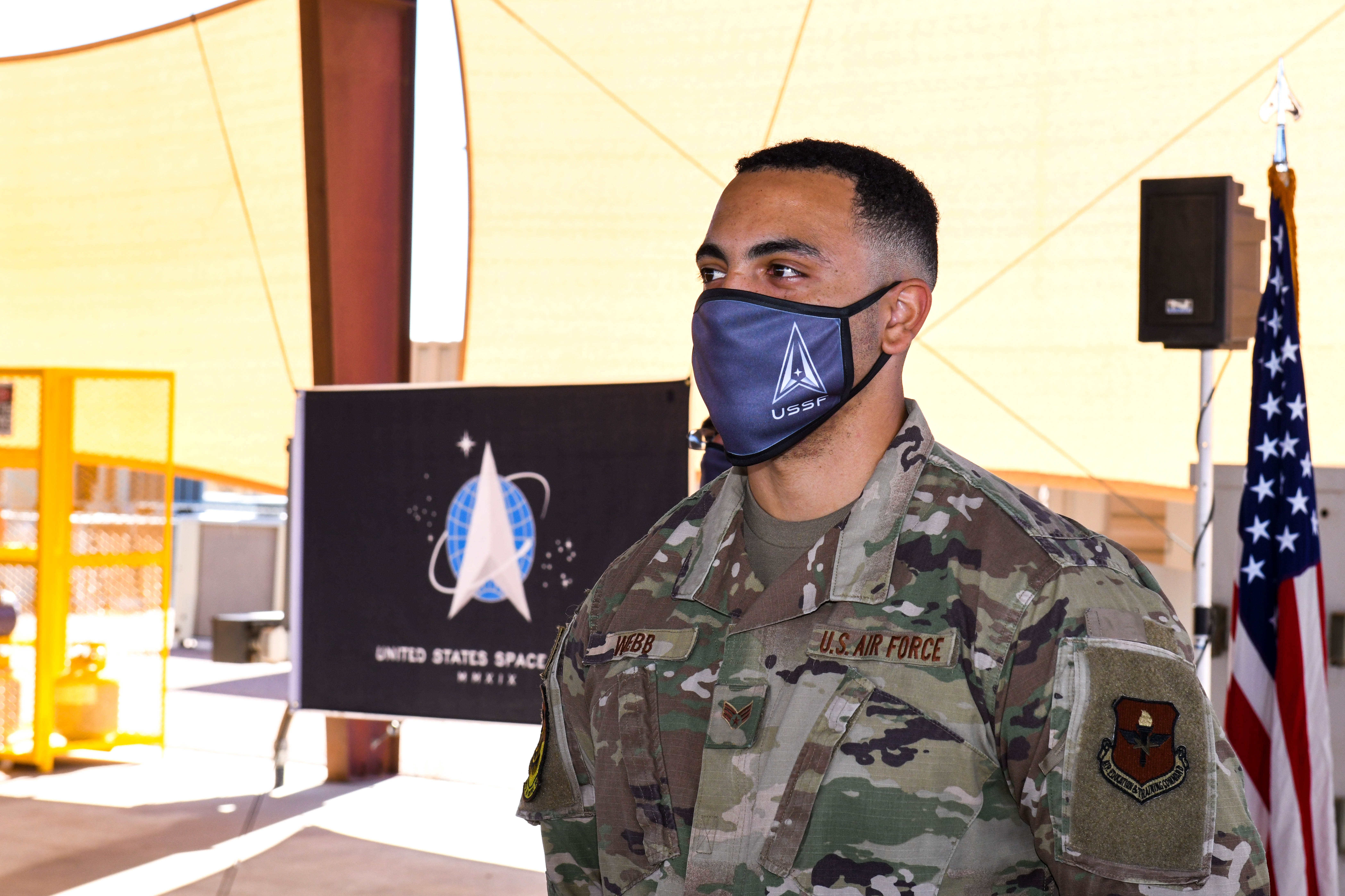 USSF Swearing-in Ceremony > Luke Air Force Base > Display