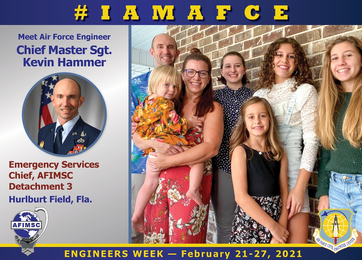 #IAMAFCE: Meet Chief Master Sgt. Kevin Hammer > Air Force Civil ...