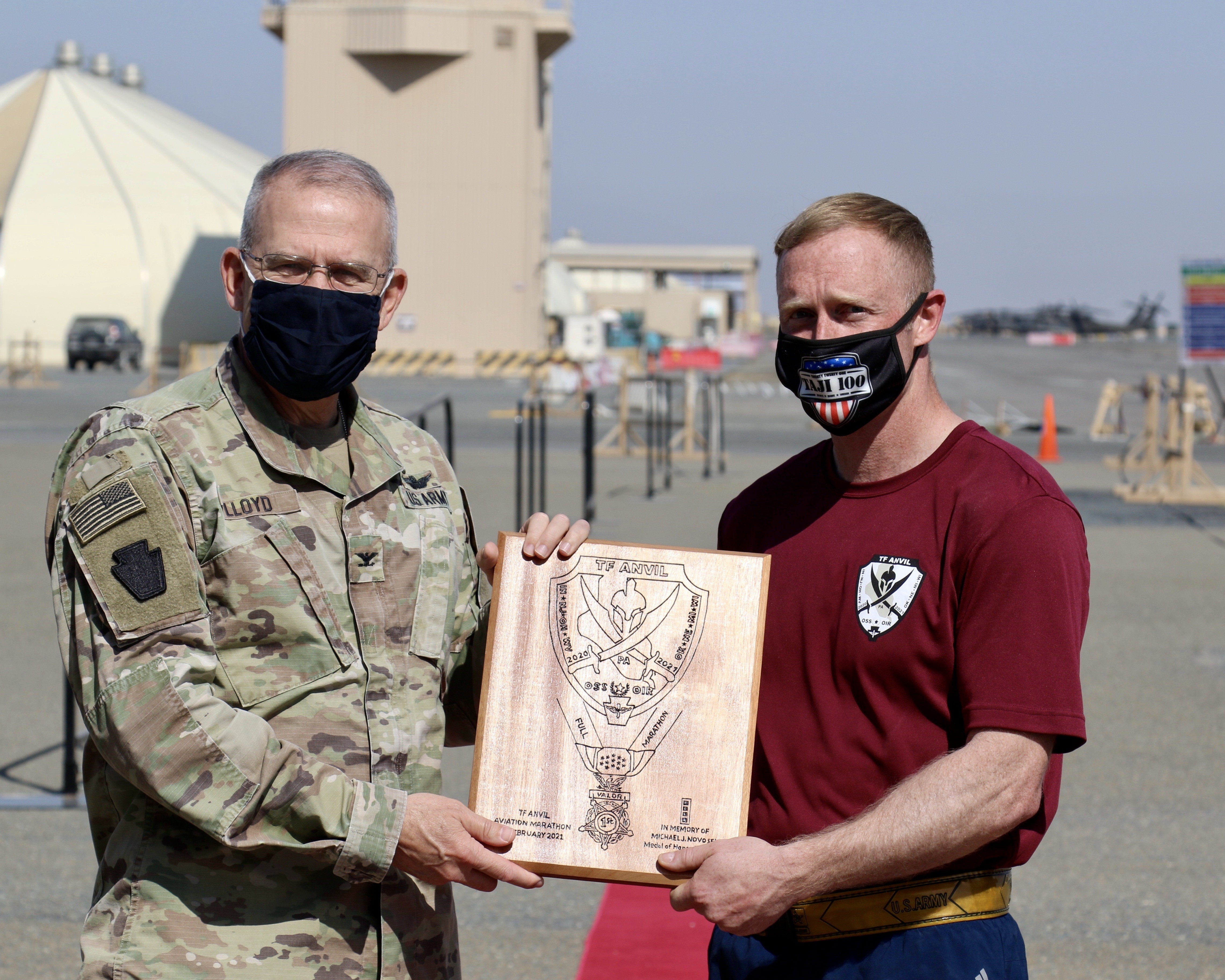 Deployed 28th ECAB Soldiers run marathon for a good cause > U.S. Army ...