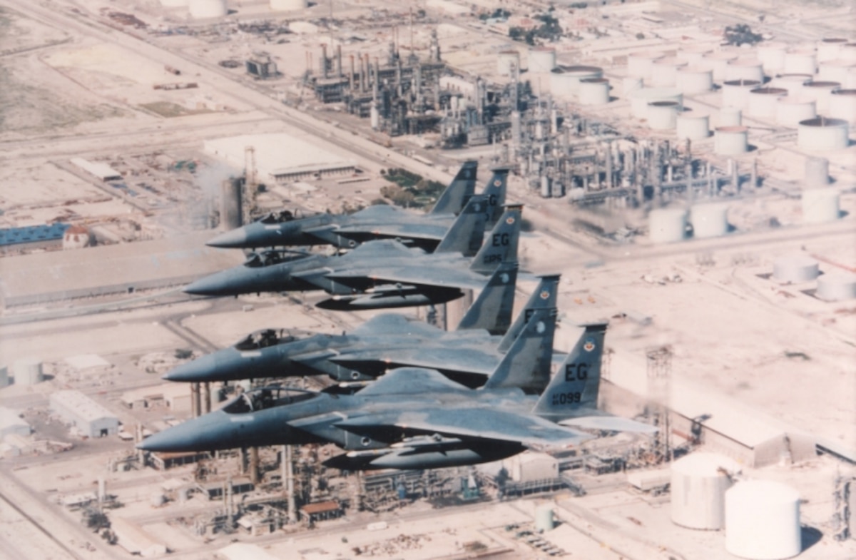 A Look Back: 30th Anniversary Operation Desert Storm > Nellis Air Force ...