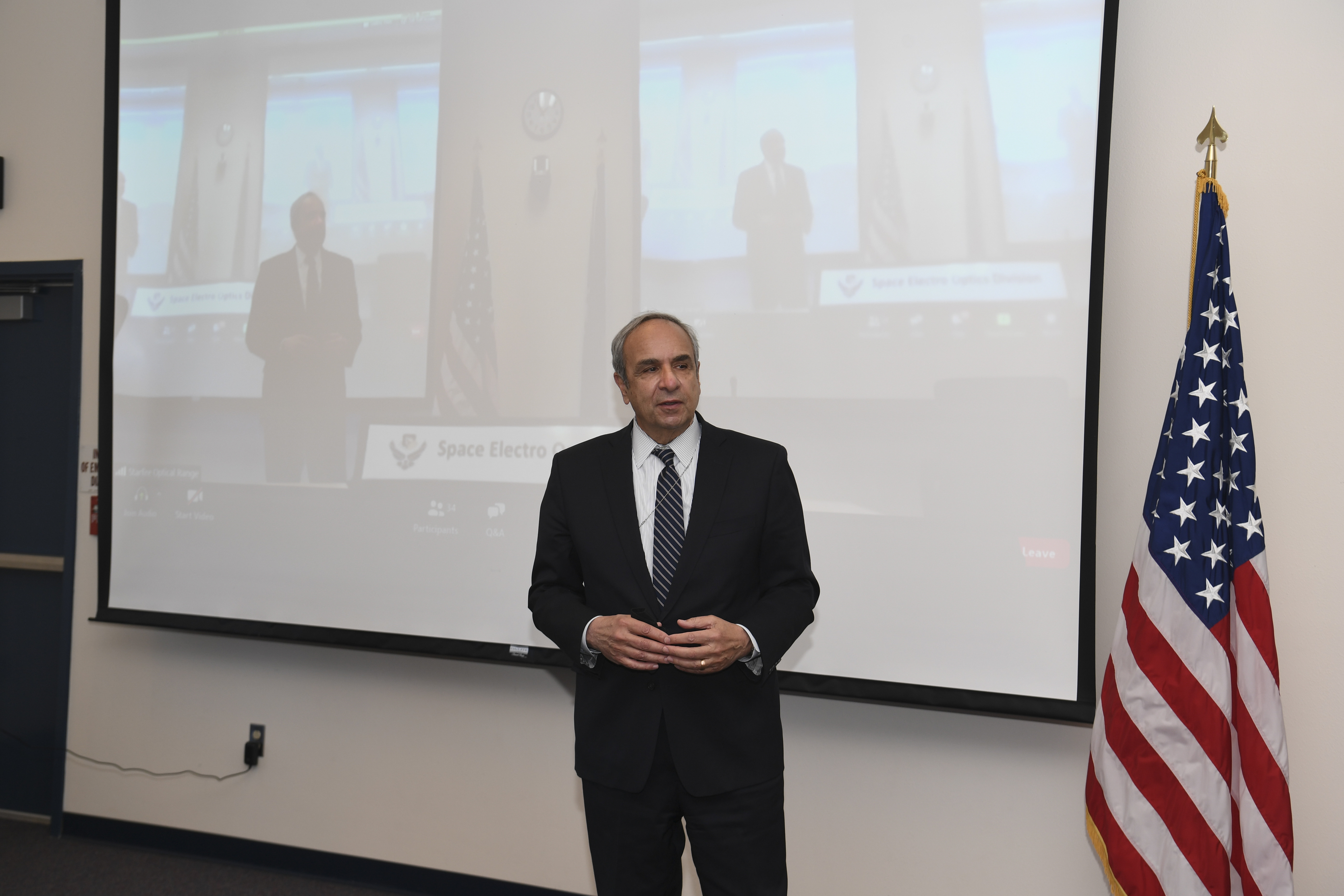 AFRL engineer award winner proclaims a first for the U.S. Space Force