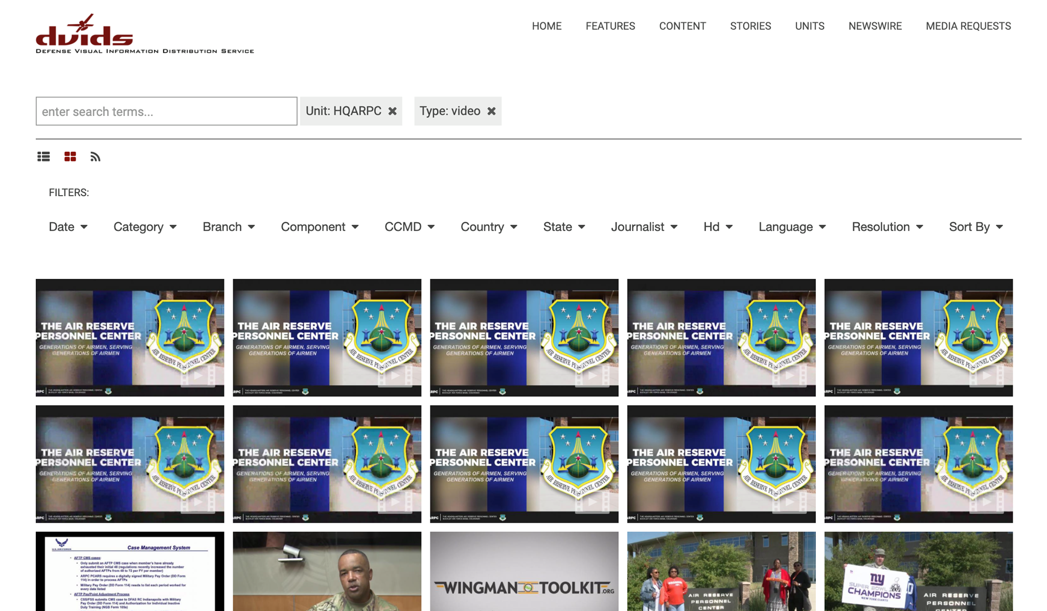Air Reserve Component field orientation videos for AFR now available ...