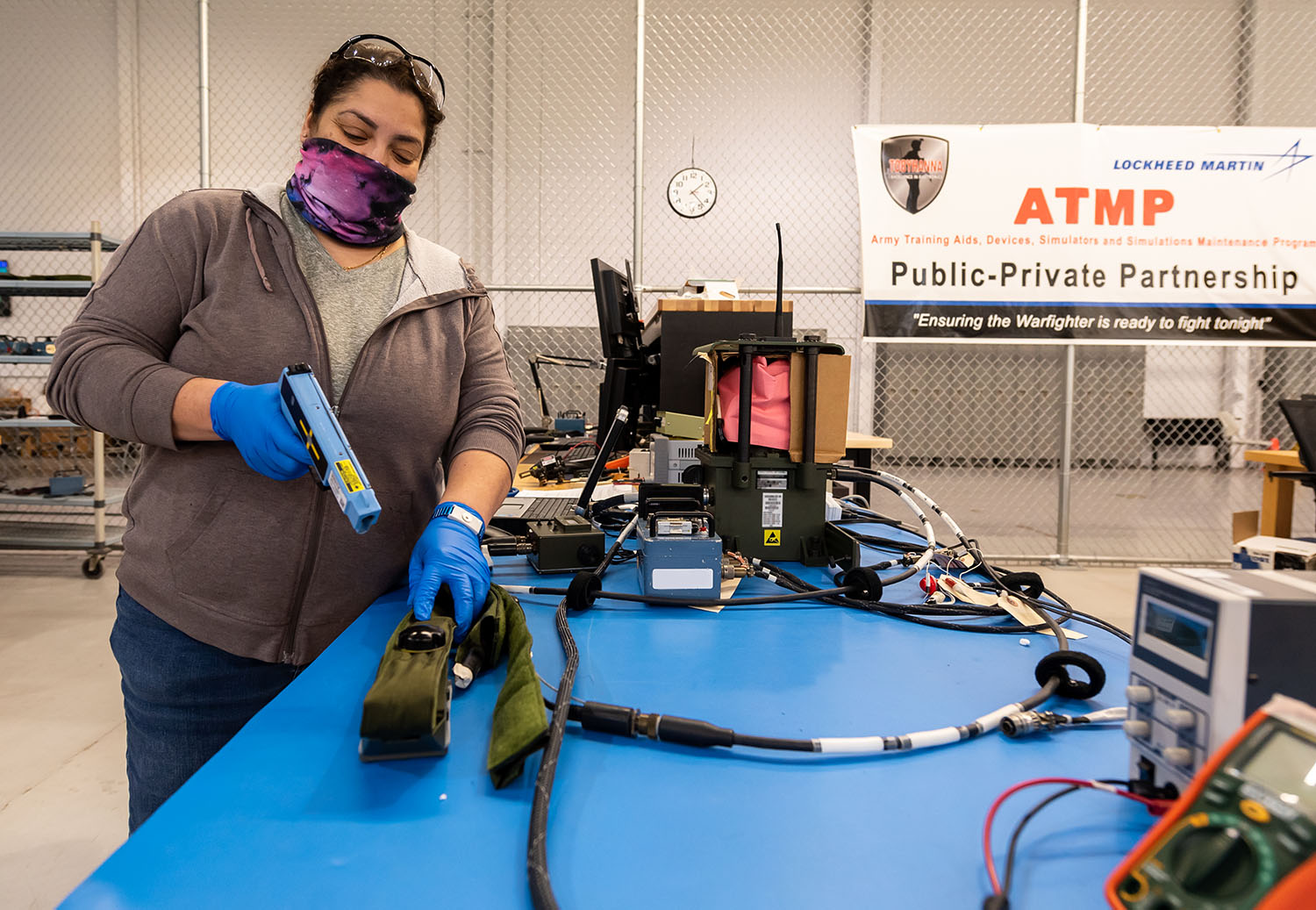 Team repairs laser-based training tools, warfighters hone combat skills ...