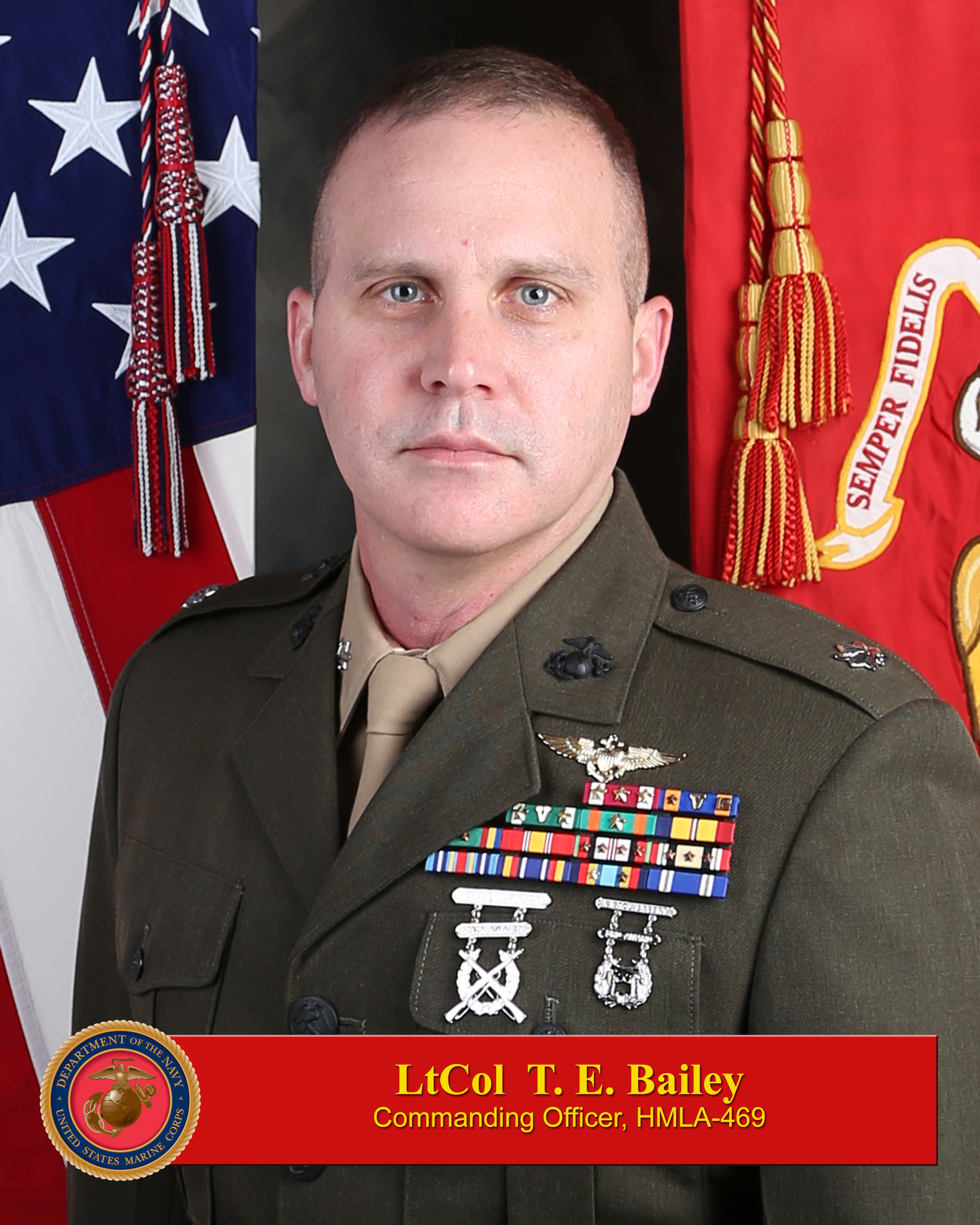 Lieutenant Colonel Tase E. Bailey III > 3rd Marine Aircraft Wing ...