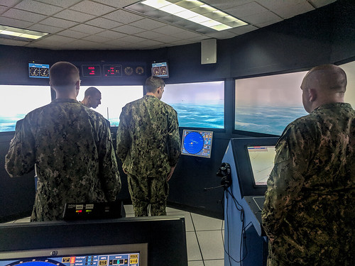 The Naval Air Warfare Center completes new installs on the Shiphandling ...